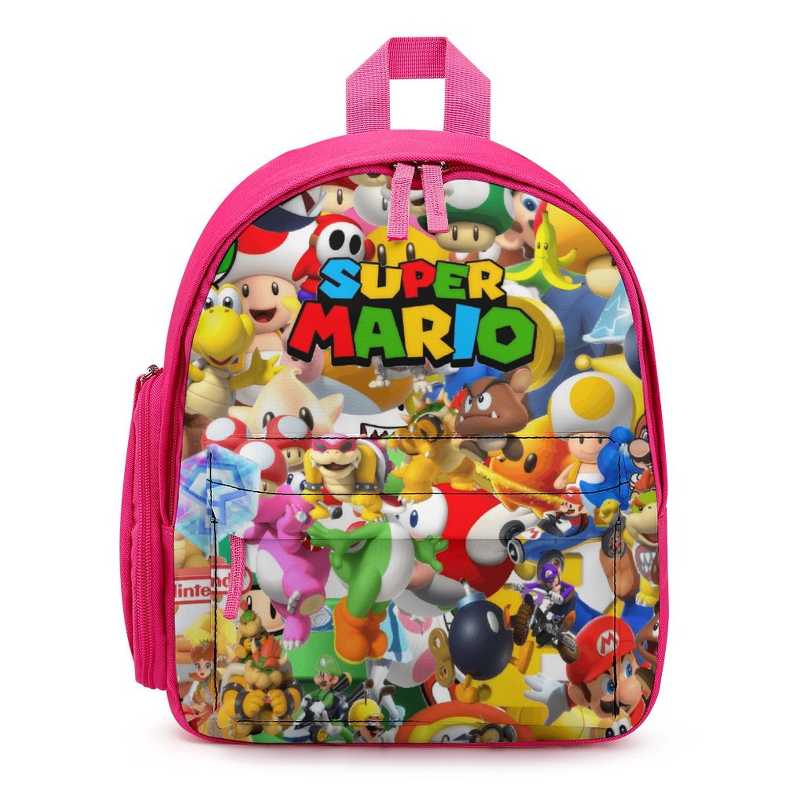 Super Mario Women's mini backpack for school pink-style-9 - Walmart.com