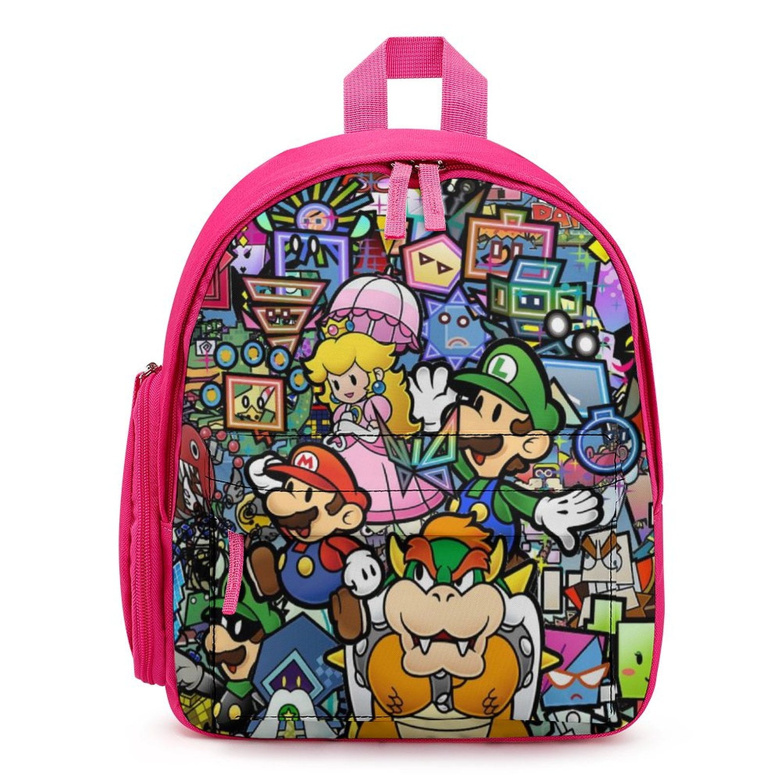 Super Mario Women's mini backpack for school pink-style - Walmart.com