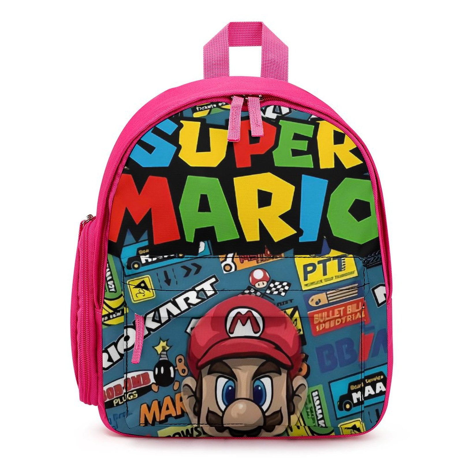 Super Mario Women's mini backpack for school pink - Walmart.com