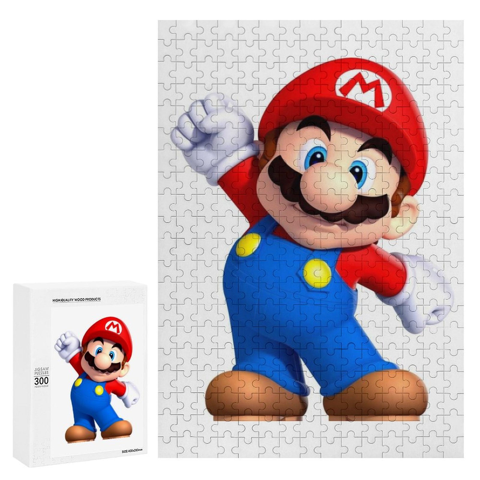 Super Mario Wooden Jigsaw Puzzles for Adults Teens, Interactive Art ...