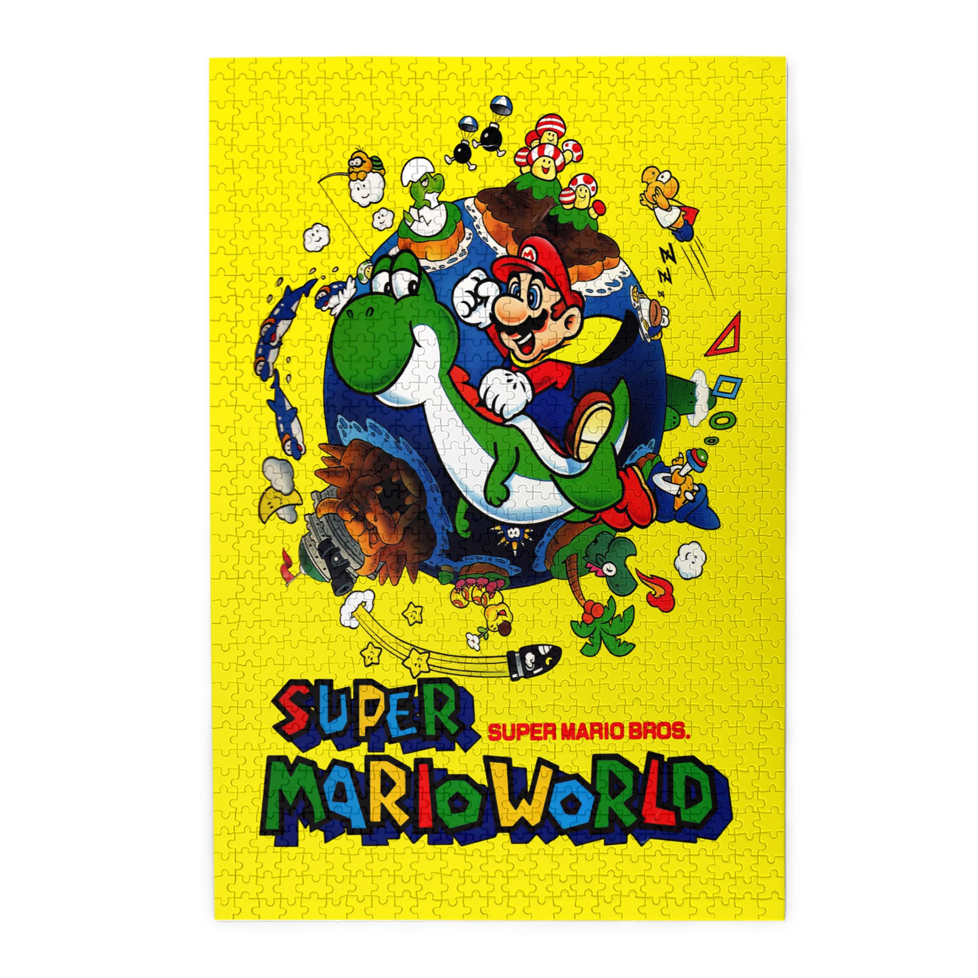 Super Mario Wooden Puzzle 1000 PCS in Plastic Box, DIY Jigsaw Puzzle ...