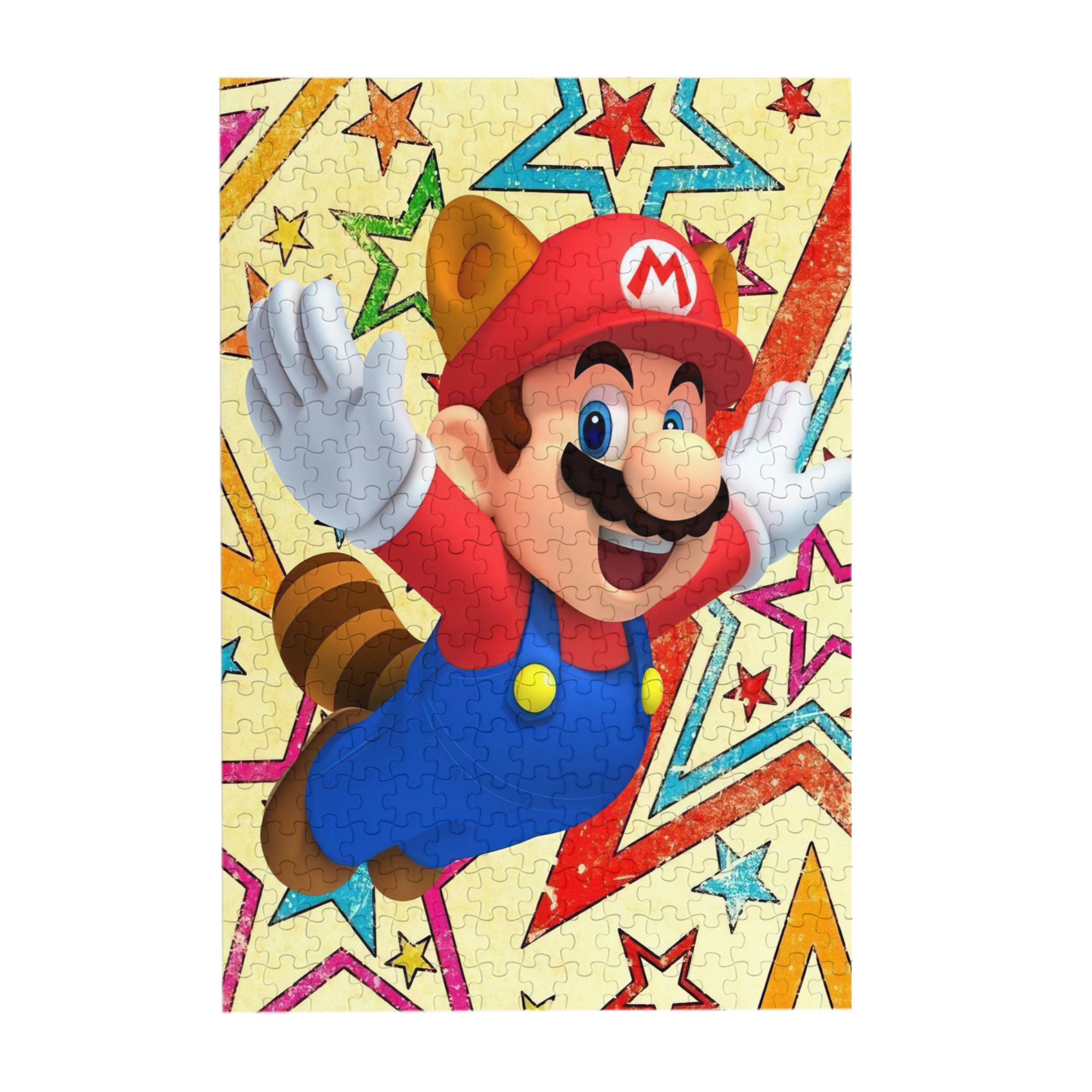 Super Mario Wooden Puzzle 300 PCS in Plastic Box, DIY Jigsaw Puzzle for ...