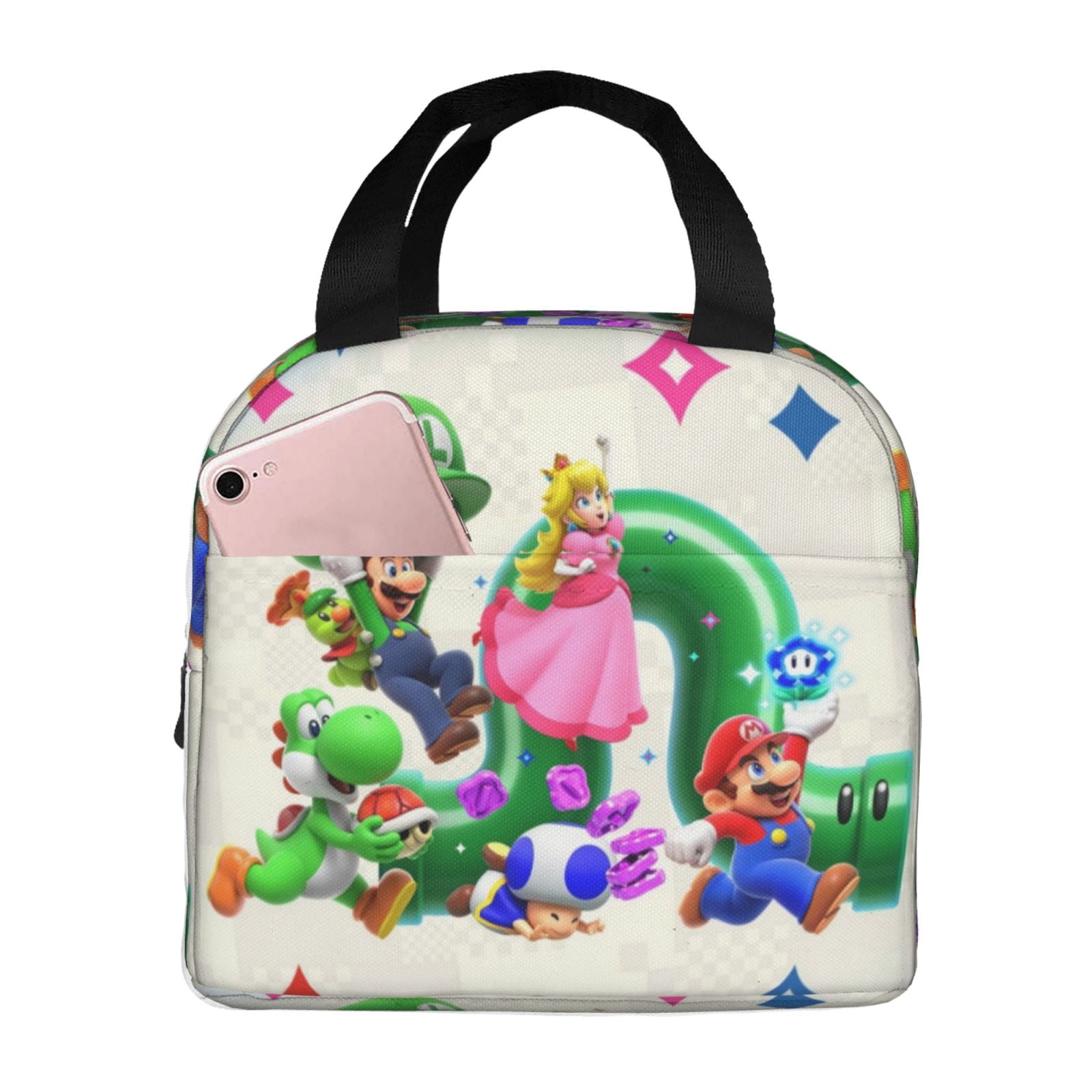 Super Mario World Lunch Box for Women/Men,Insulated Lunch Bag,Lunch ...