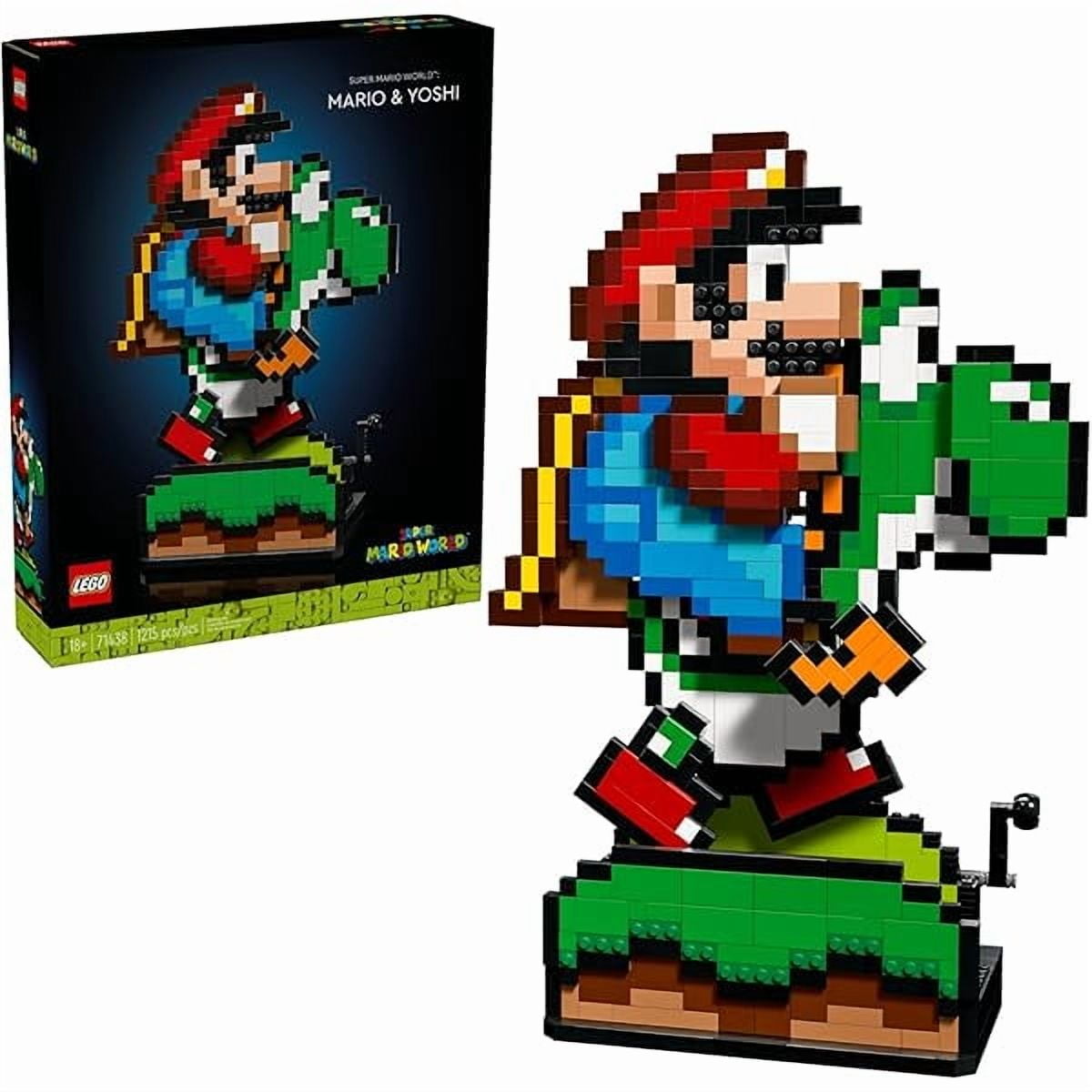 Super Mario World: Mario & Yoshi Building Set for Adults, Ages 18 ...