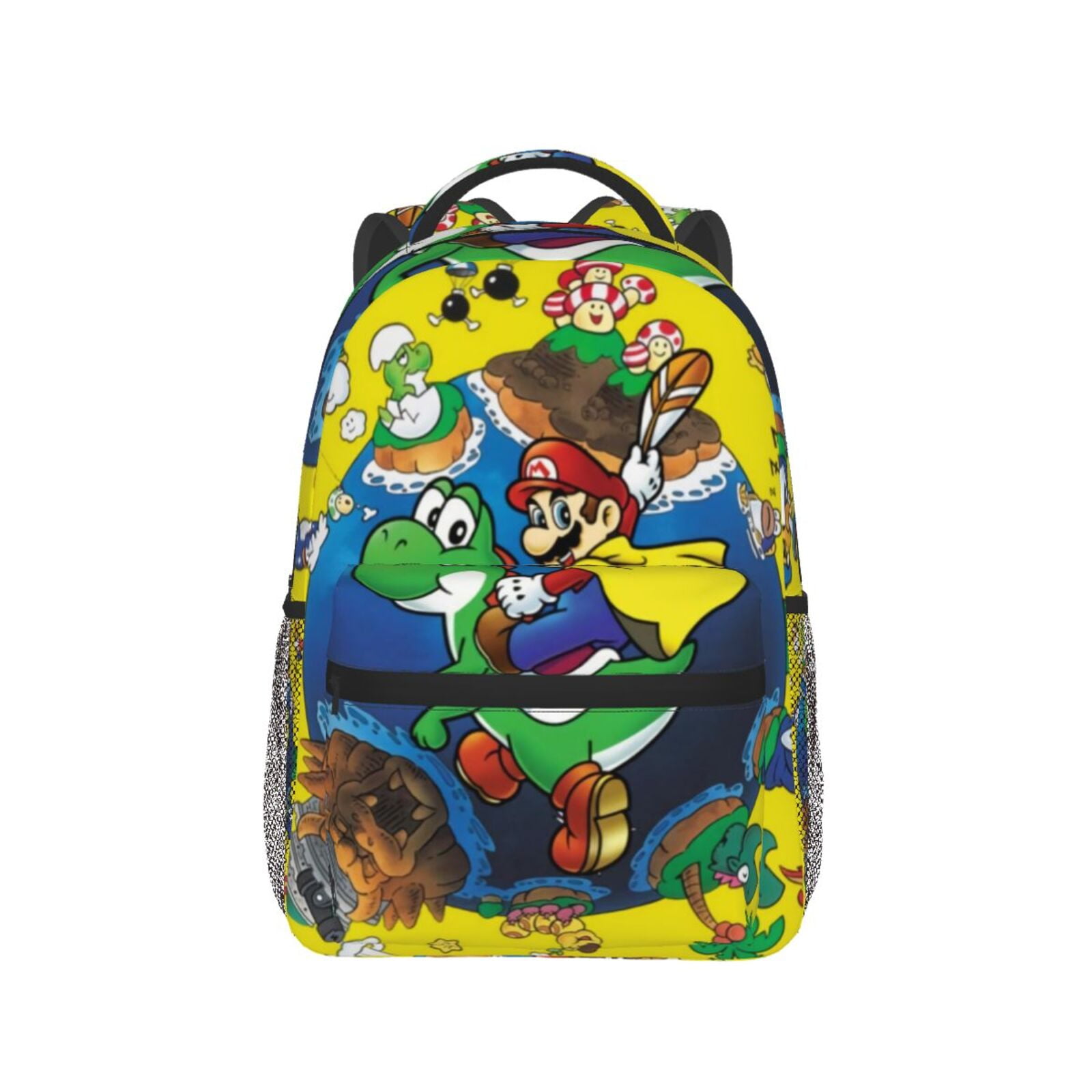 Super Mario World Travel Backpack,Carry On Backpack Personal Item ...