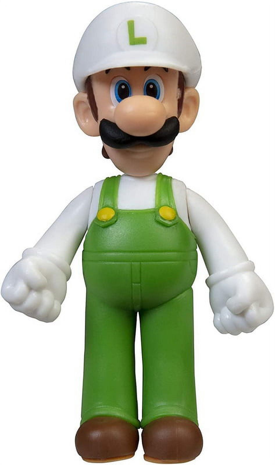 Super Mario World of Nintendo 2.5 Inch Figure | Standing Fire Luigi ...