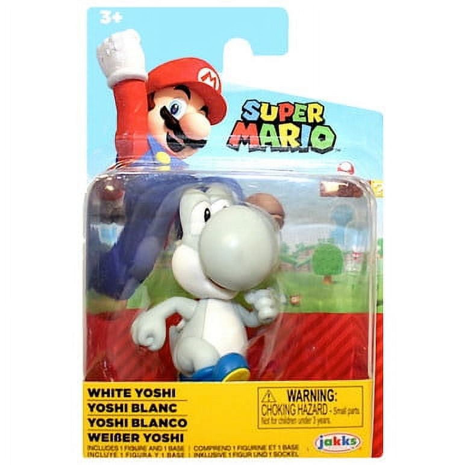 Super Mario World of Nintendo 2.5-inch Mini Figure White Yoshi ...