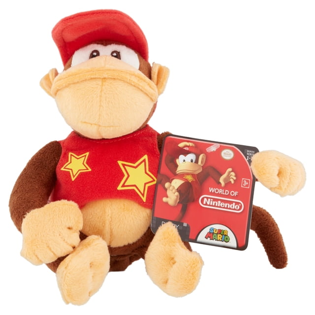 Super Mario World of Nintendo Diddy Kong 3+ - Walmart.com