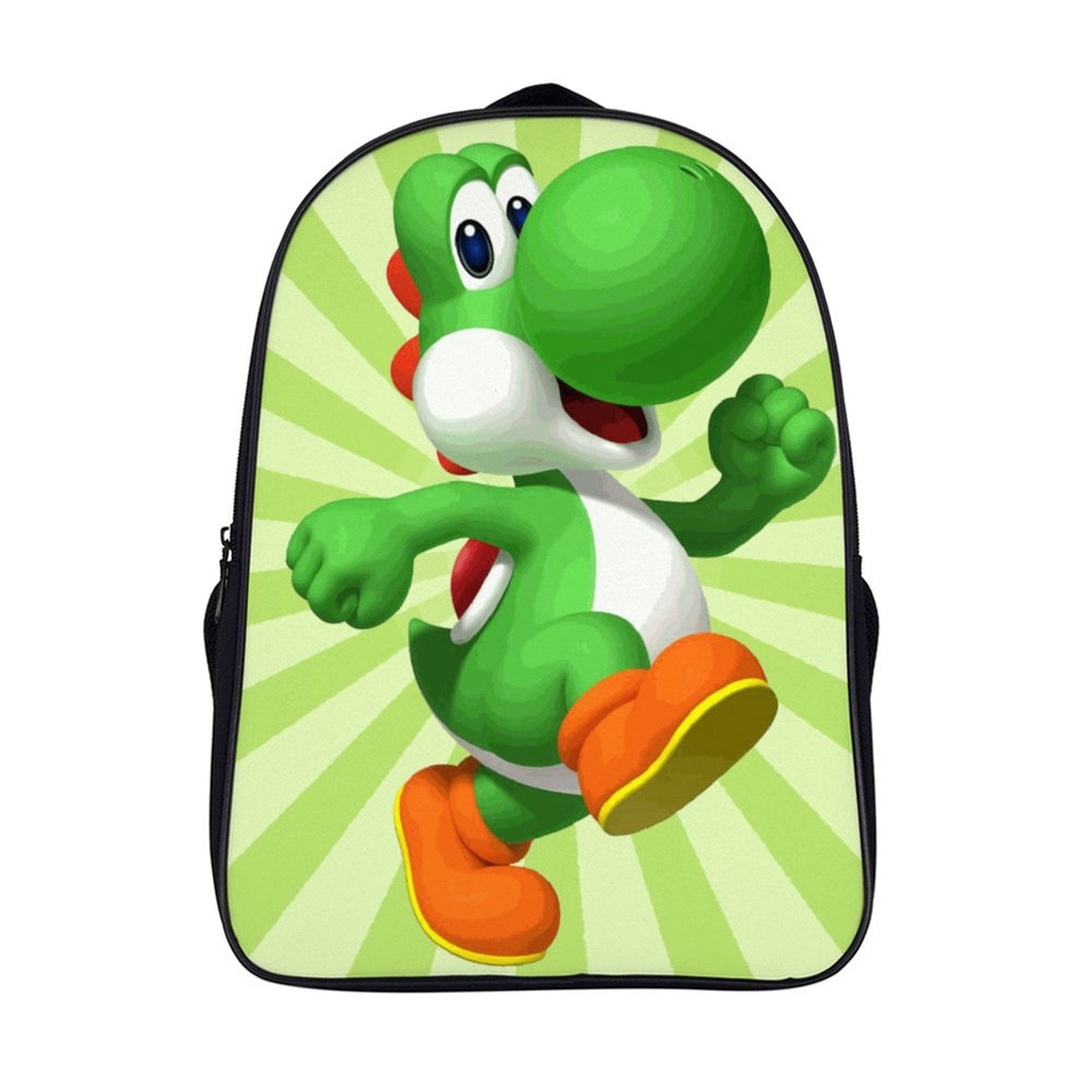 Super Mario Yoshi 16 Inch Backpack Book Bag Outdoor Daypack ...