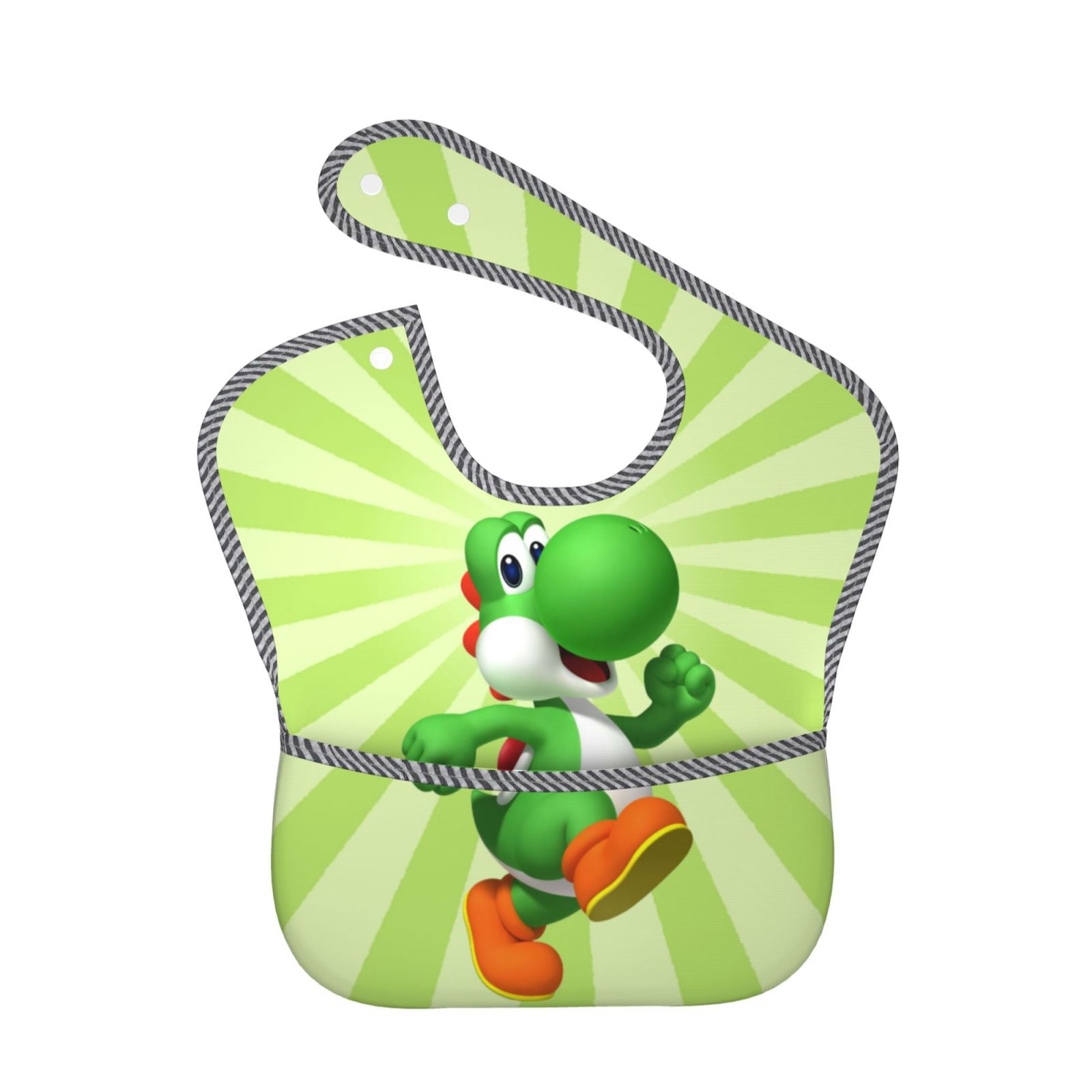 Super Mario Yoshi Baby Feeding Bib Waterproof Food Bibs Toddler/Baby ...