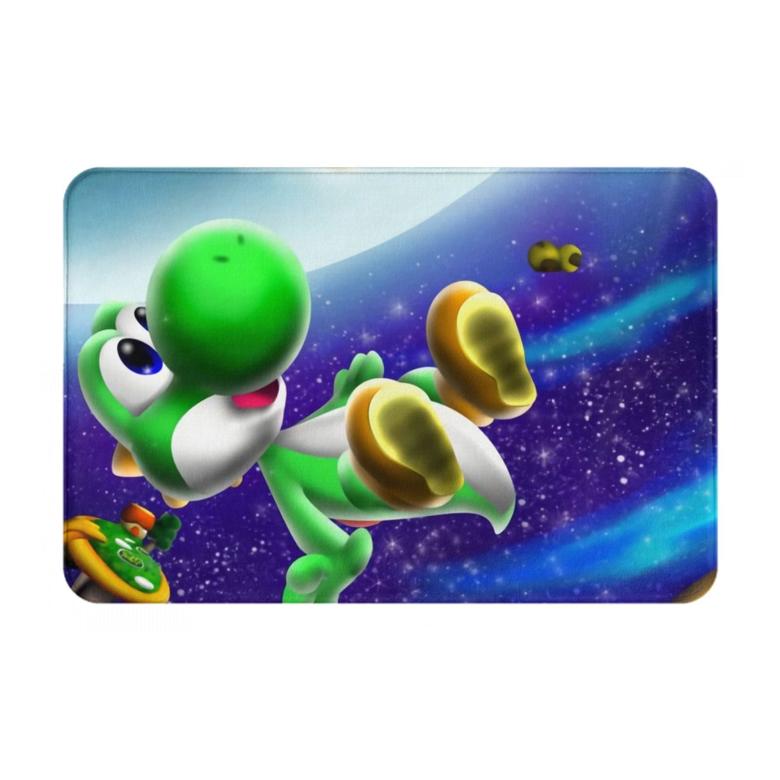 Super-Mario Yoshi Bathroom Rugs Mat 24x16,Extra Soft and Absorbent ...