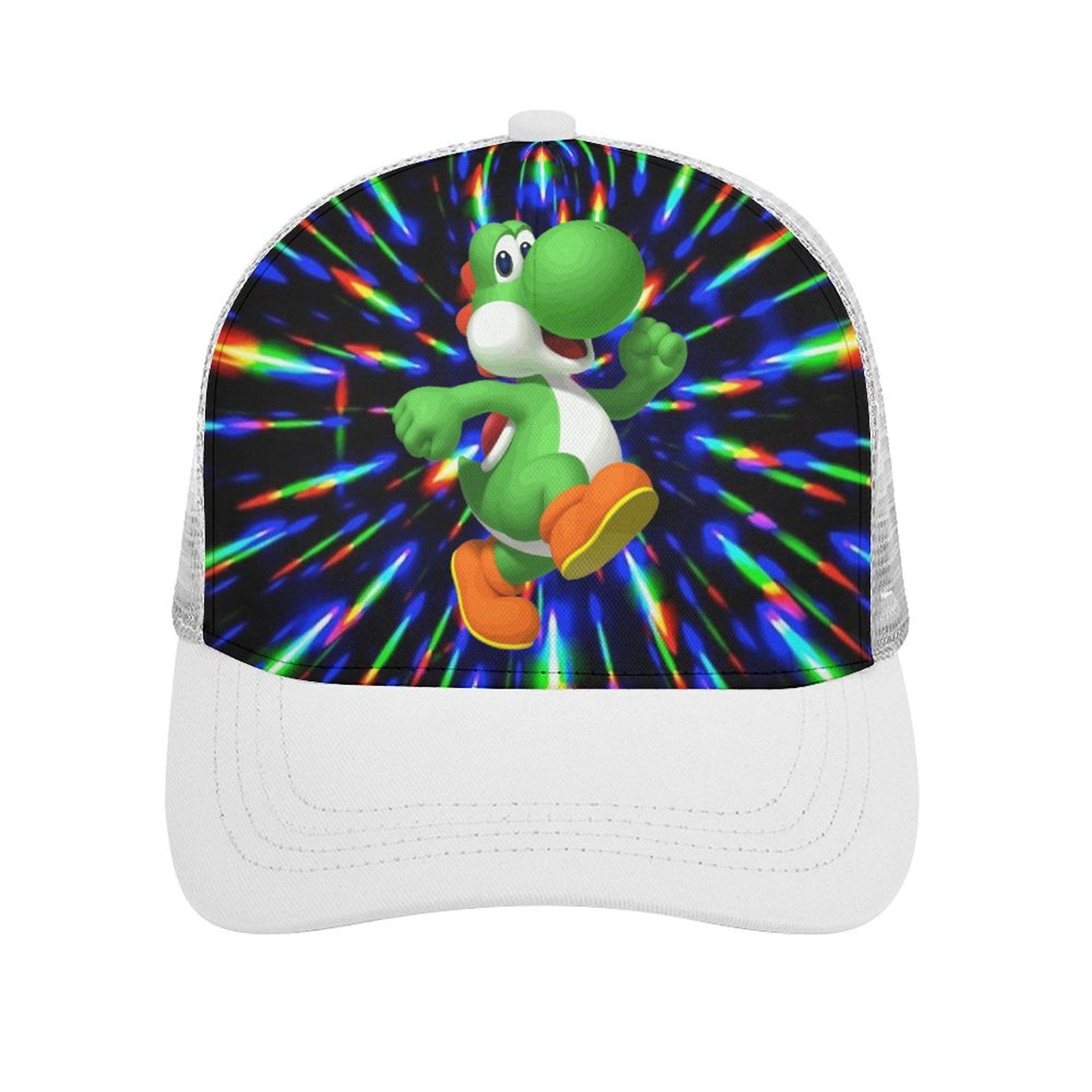 Super Mario Yoshi Caps Breathable Baseball Cap Dad Hat Adjustable ...