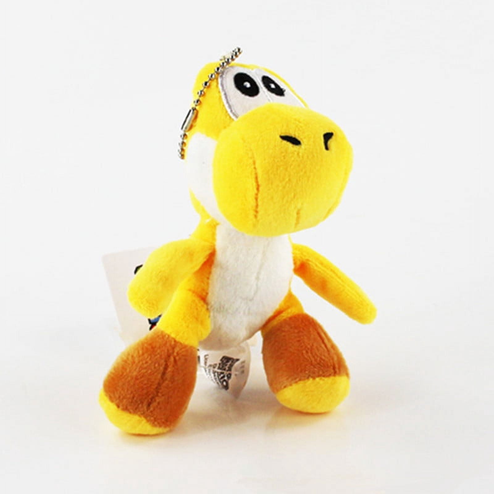 Super Mario Yoshi Dinosaur Plush Toy Doll Pendant Yellow Gift Cartoon ...