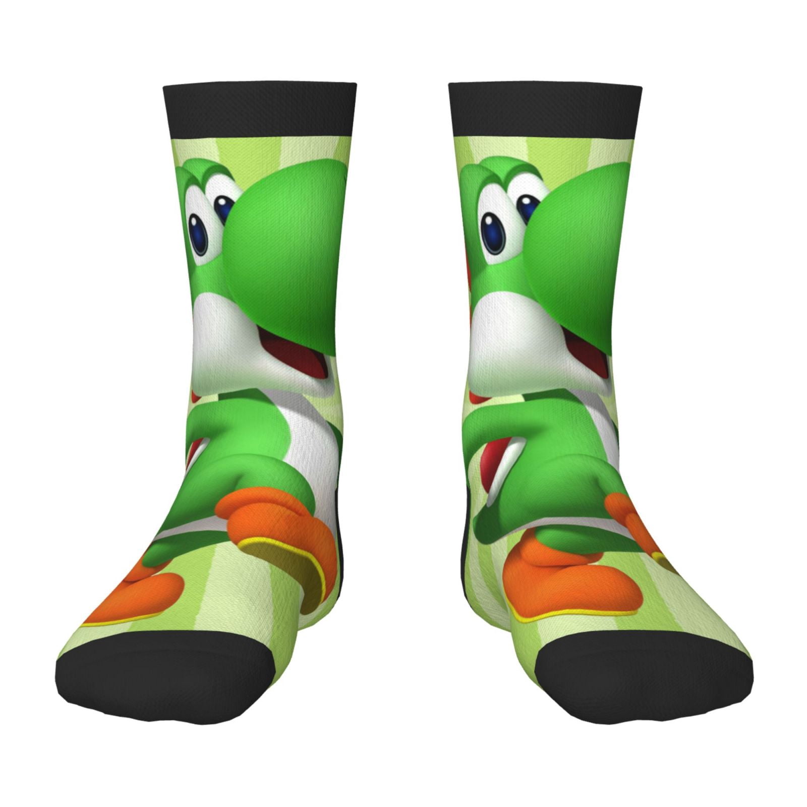 Super Mario Yoshi Kids Socks 3D Printed Graphic Children's Calf Socks ...