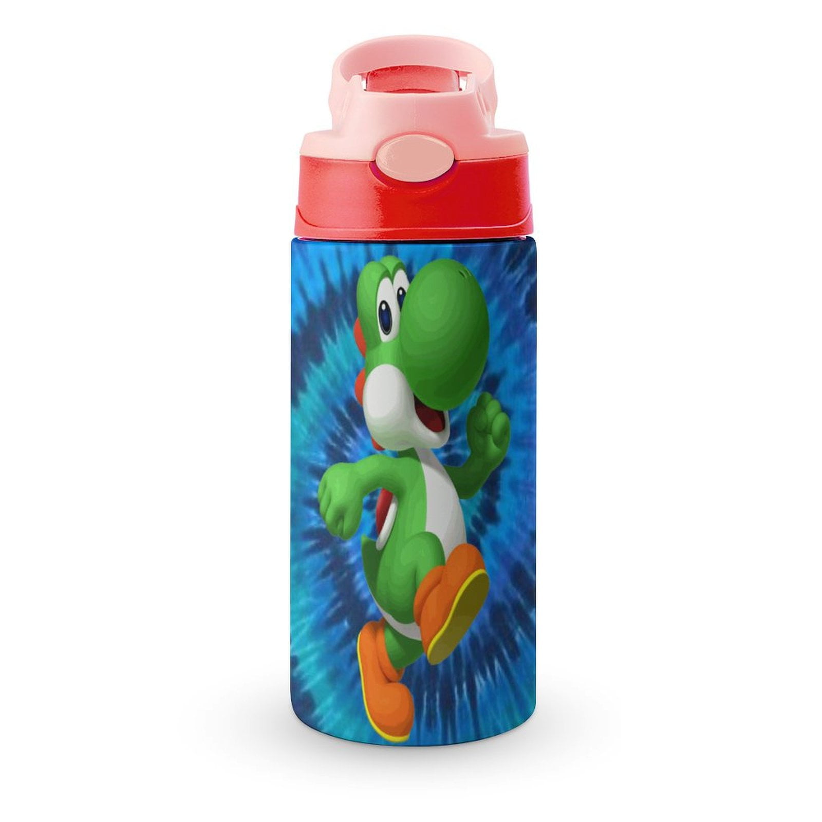 Super Mario Yoshi Portable Water Bottle Insulated Stainless Steel Water ...