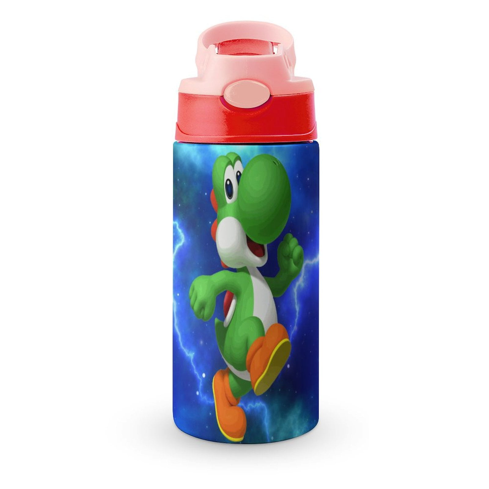 Super Mario Yoshi Portable Water Bottle Insulated Stainless Steel Water ...
