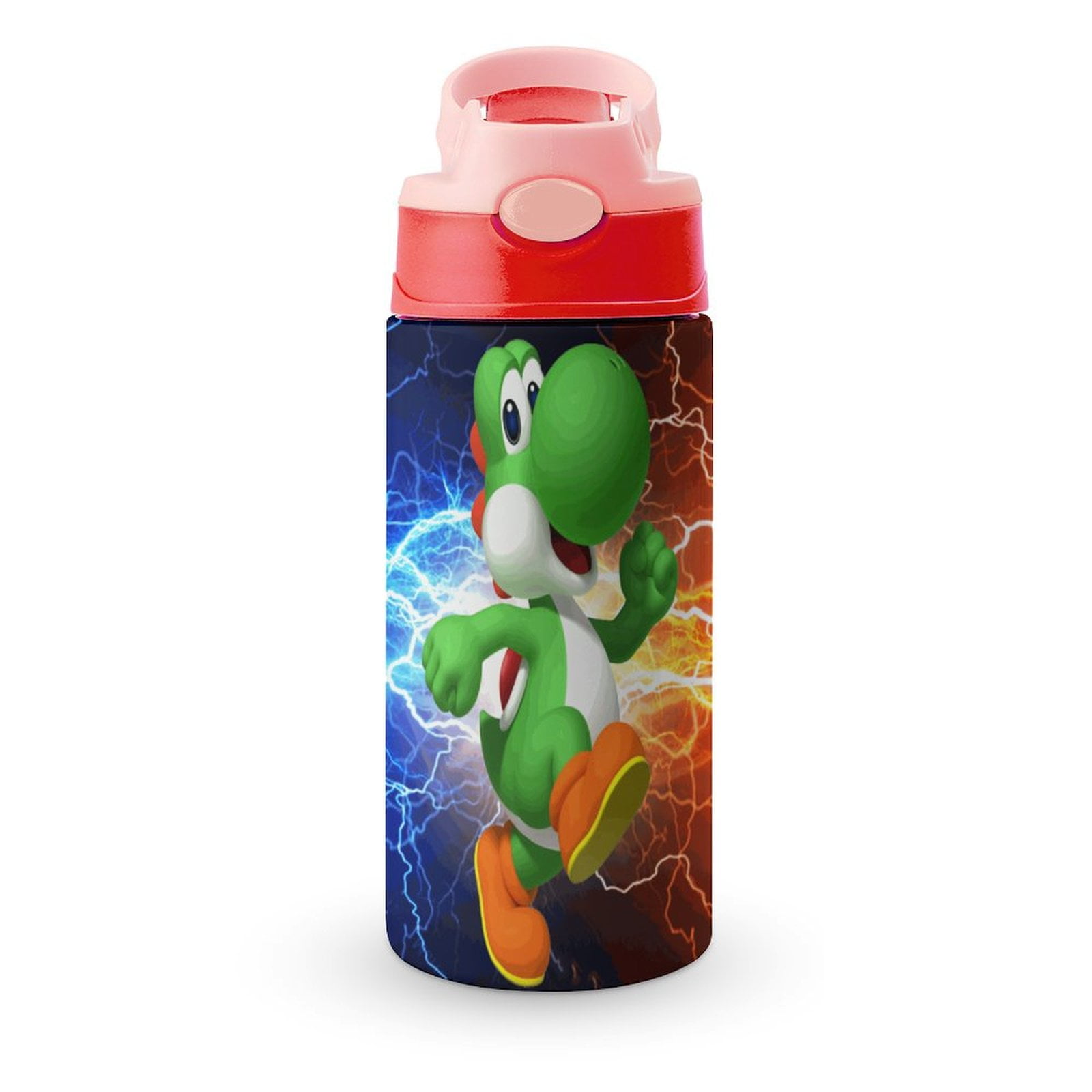 Super Mario Yoshi Portable Water Bottle Insulated Stainless Steel Water ...