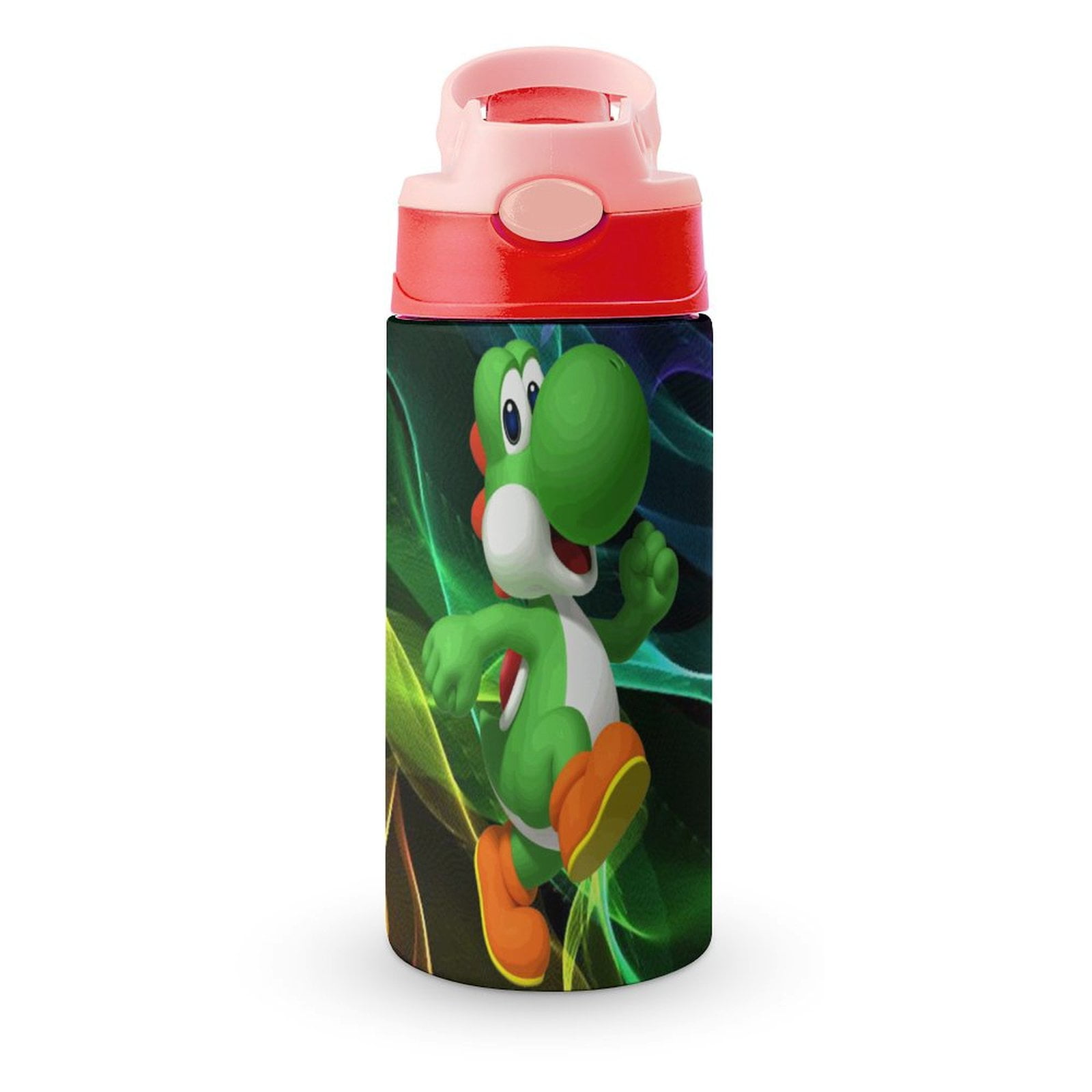 Super Mario Yoshi Portable Water Bottle Insulated Stainless Steel Water ...