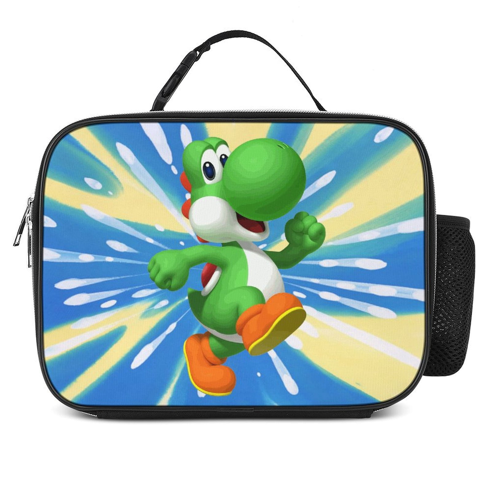 Super Mario Yoshi Reusable Lunch Box Detachable Meal Bag Insulated ...