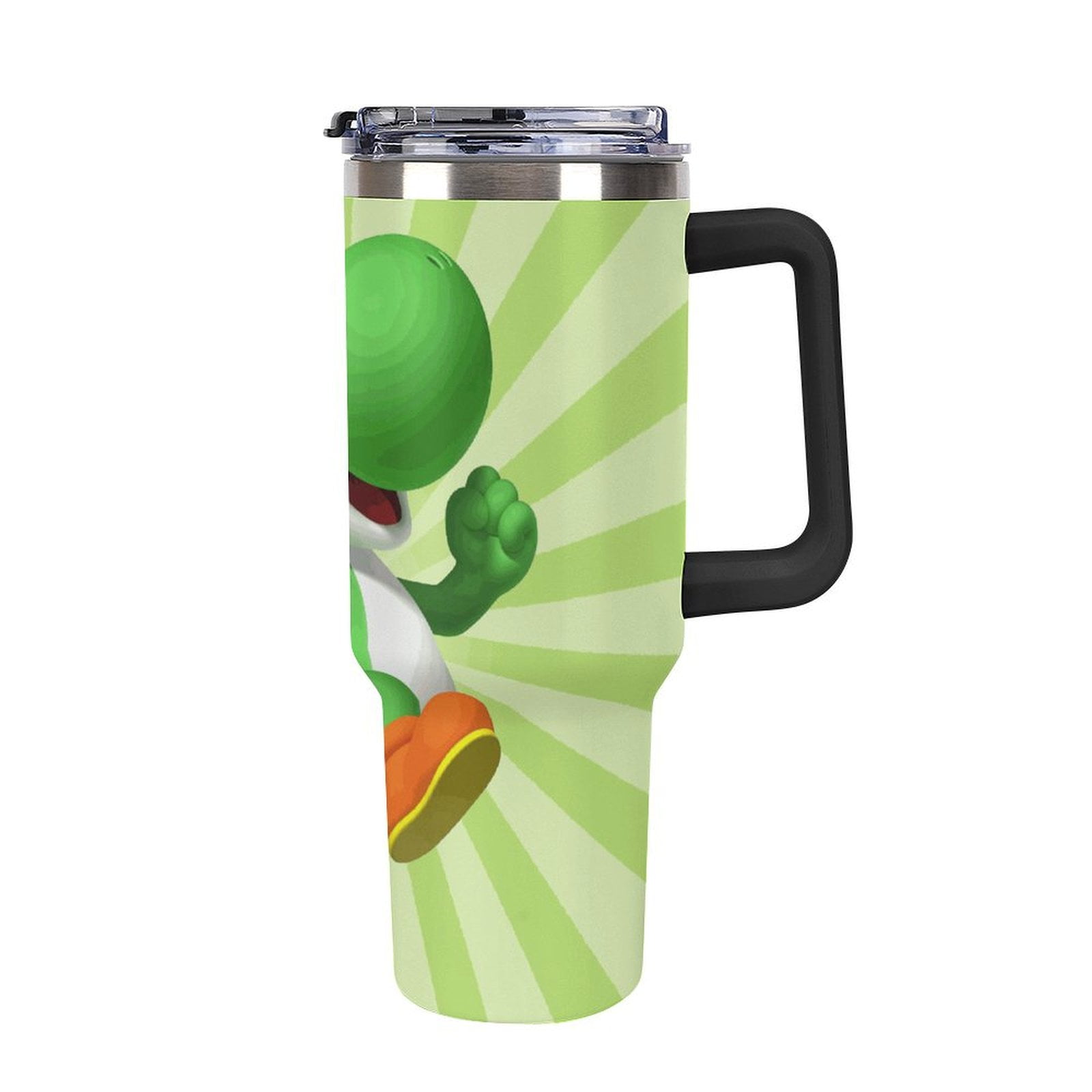 Super Mario Yoshi Stainless Steel Insulated Tumbler Large Capacity Car ...