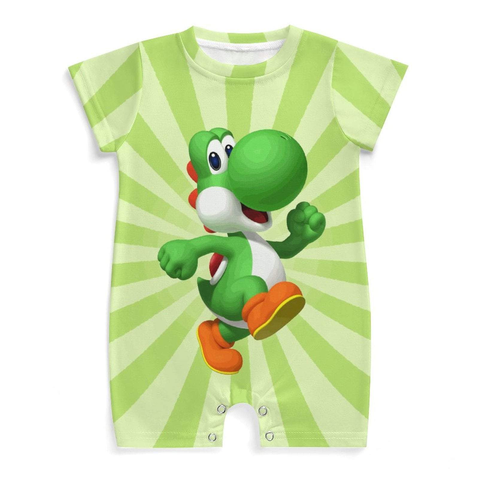 Super Mario Yoshi Unisex Baby Boy Girl Jumpsuit Romper Bodysuit Playsuit One Piece Outfit ...