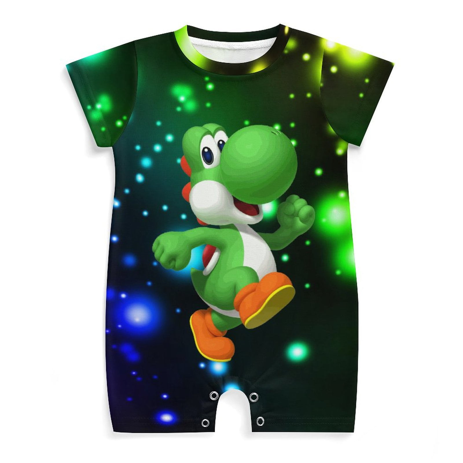 Super Mario Yoshi Unisex Baby Boy Girl Jumpsuit Romper Bodysuit ...