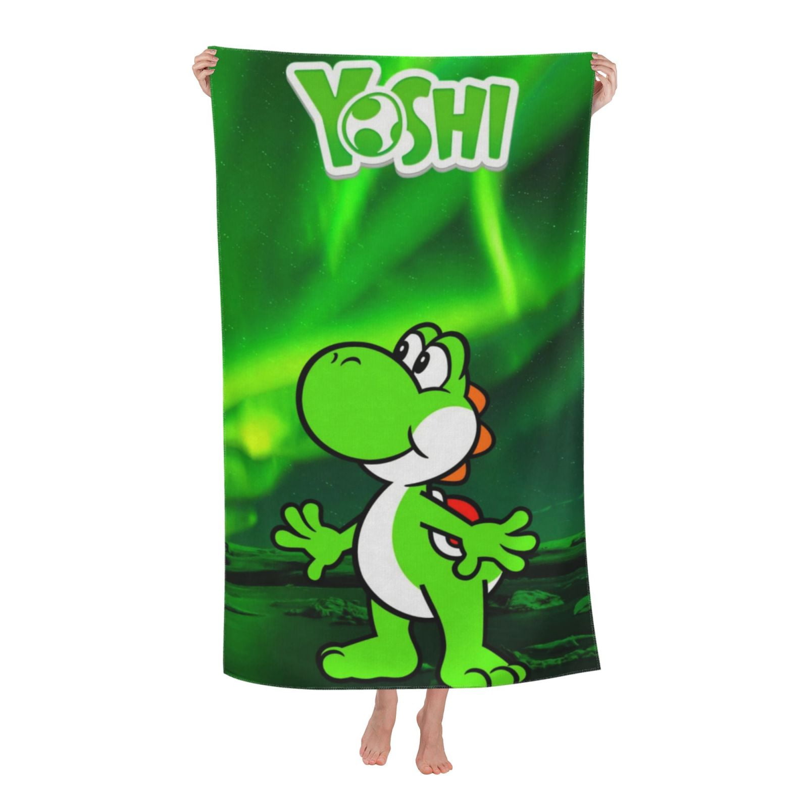 Super-Mario Yoshi Wallpaper Bath Towels for Kids Adults,Super-Mario ...