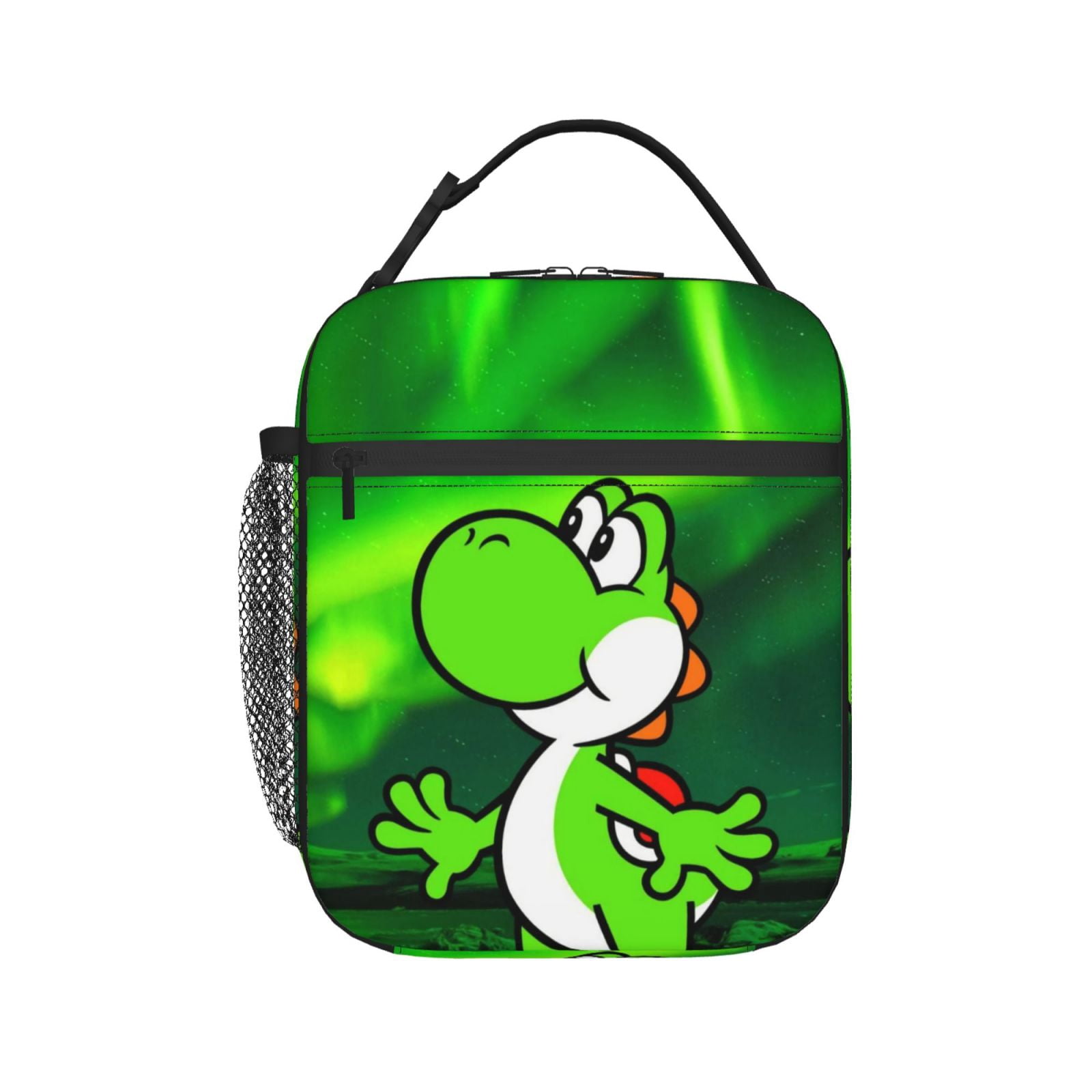 Super Mario Yoshi Wallpaper Lunch Box for Women/Men,Insulated Lunch Bag ...