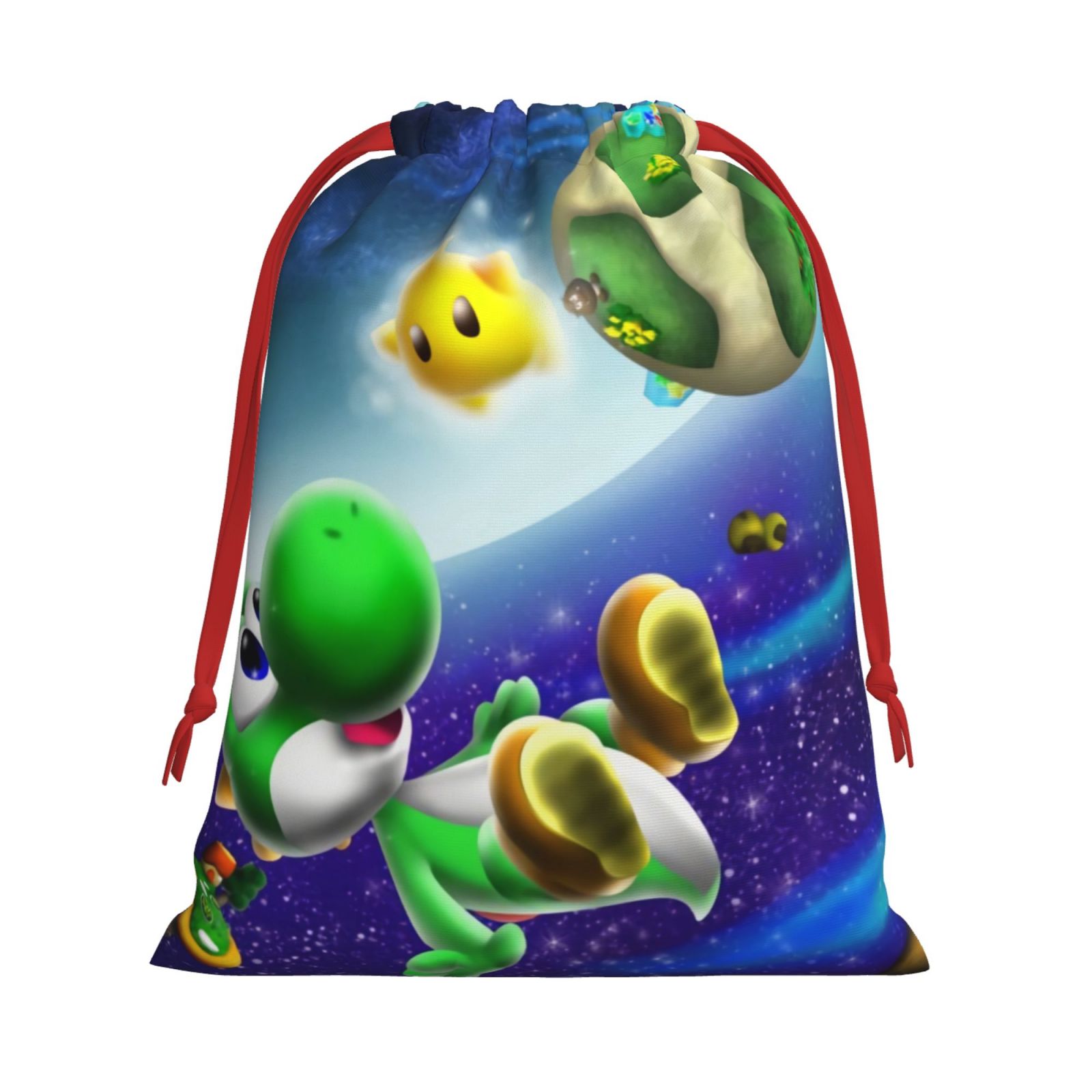Super Mario Yoshi55 Drawstring Bag For Kids Adults Gifts Drawstring ...