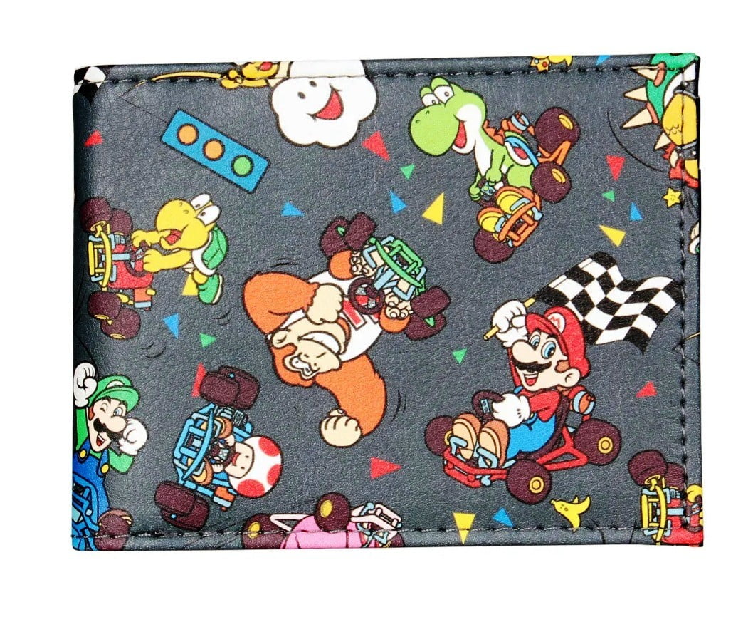 Super Mario and Friends Bi-Fold Wallet - Walmart.com