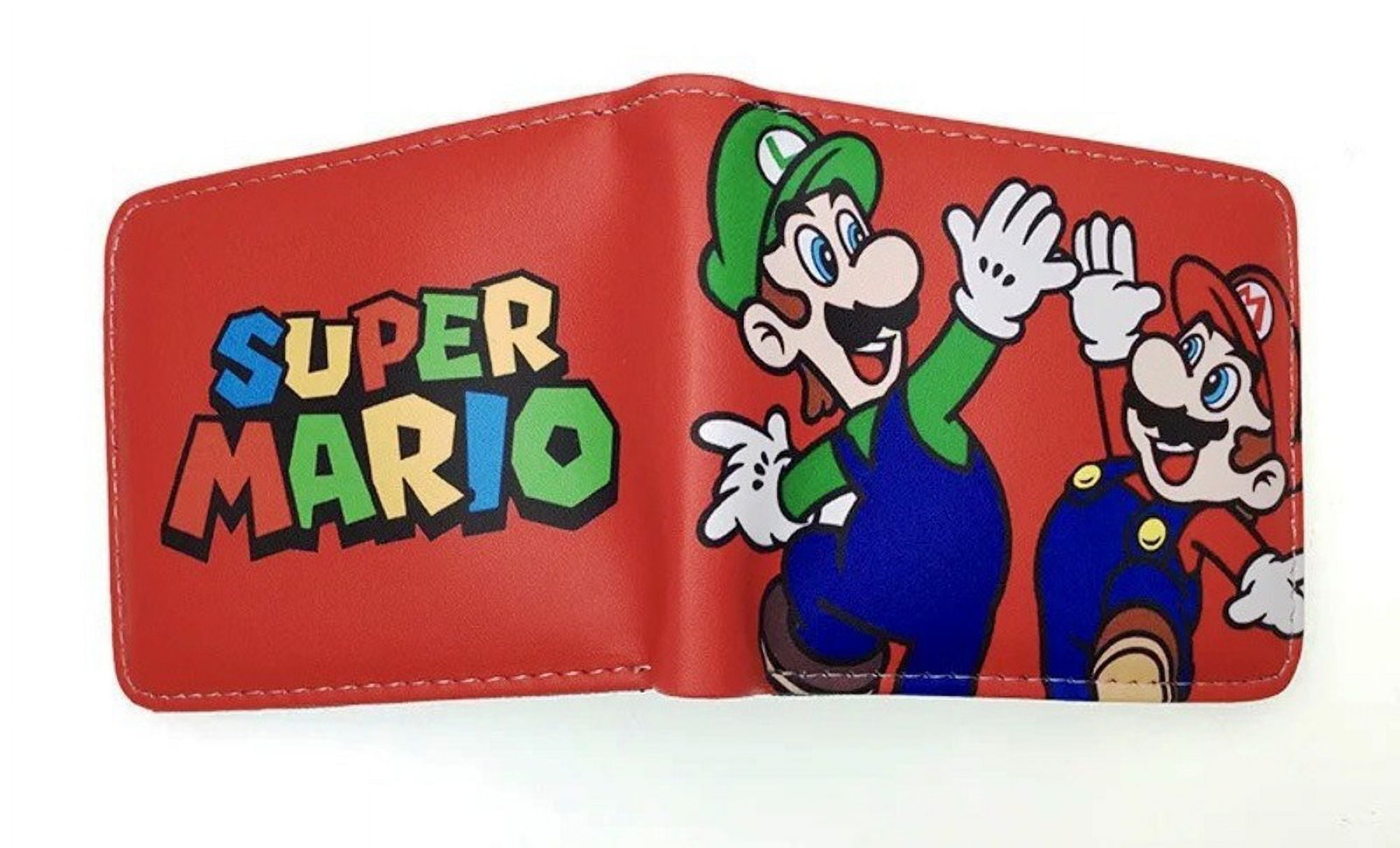 Super Mario and Luigi Characters Bi-Fold Wallet - Walmart.com