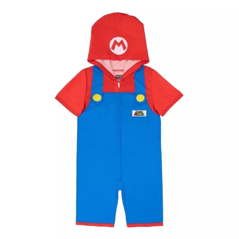 Super Mario by Nintendo Nintendo Super Mario Pajama Collection Hooded ...