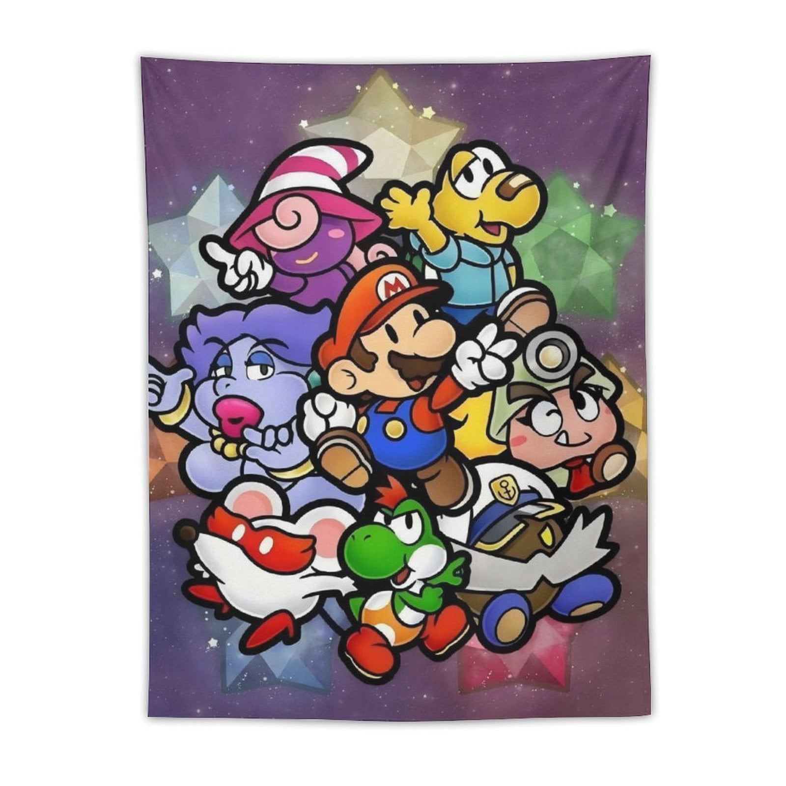 Super Mario cute anime tapestry wall hanging living room bedroom ...
