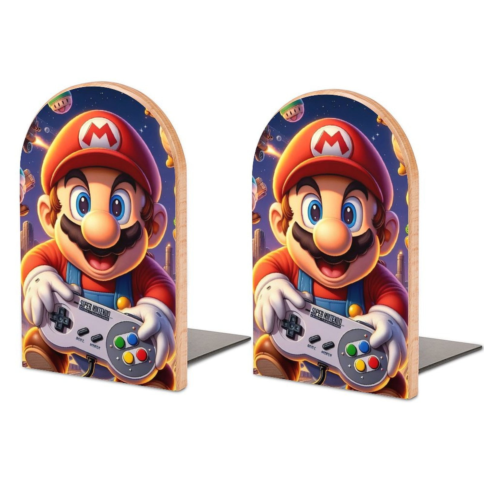 Super Mario kids bookends for shelves - Walmart.com