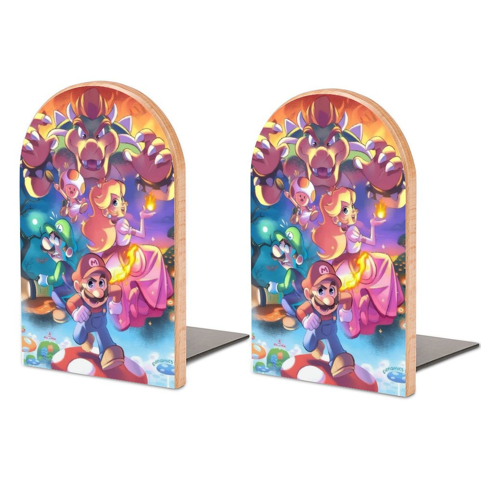 Super Mario kids bookends for shelves - Walmart.com