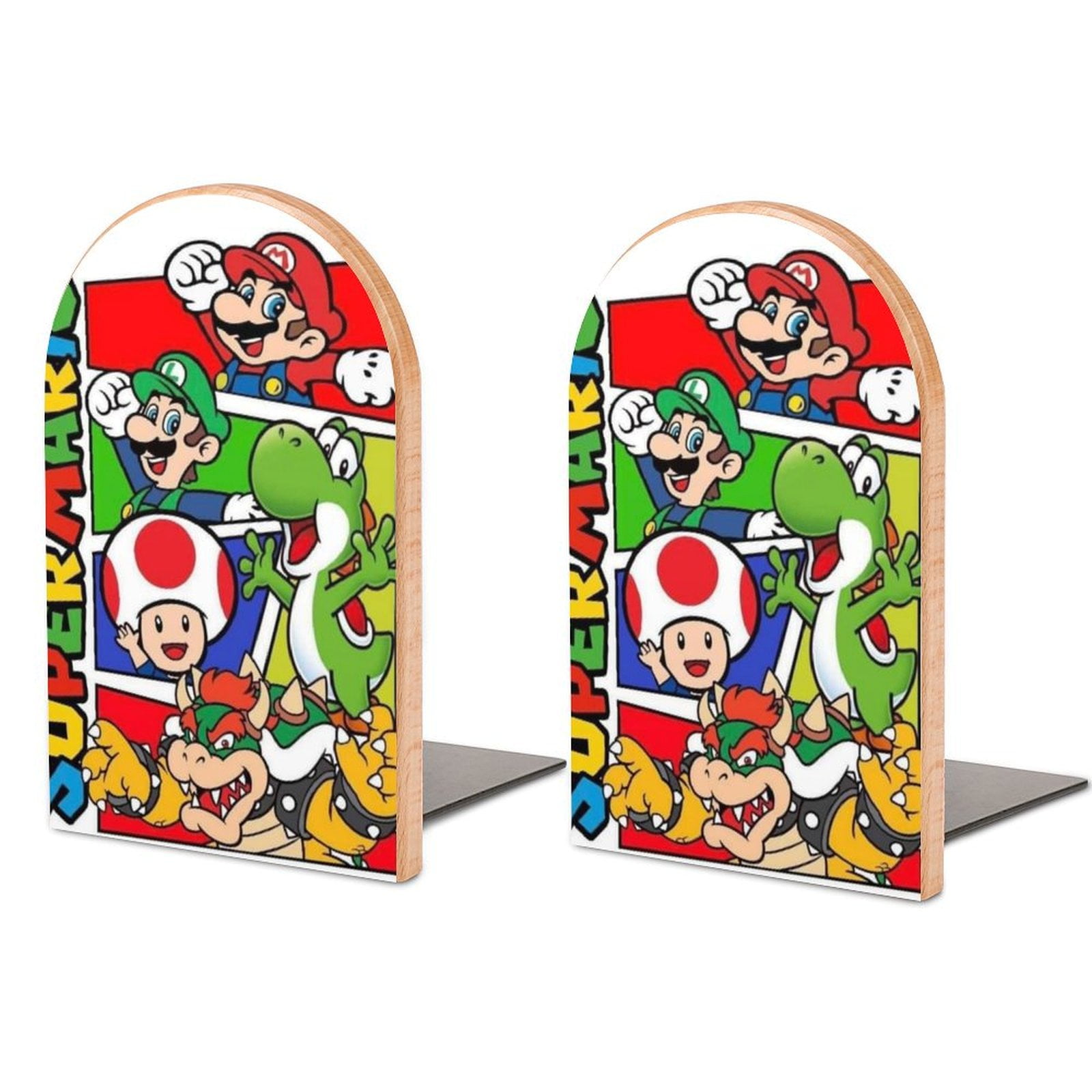 Super Mario kids bookends for shelves - Walmart.com
