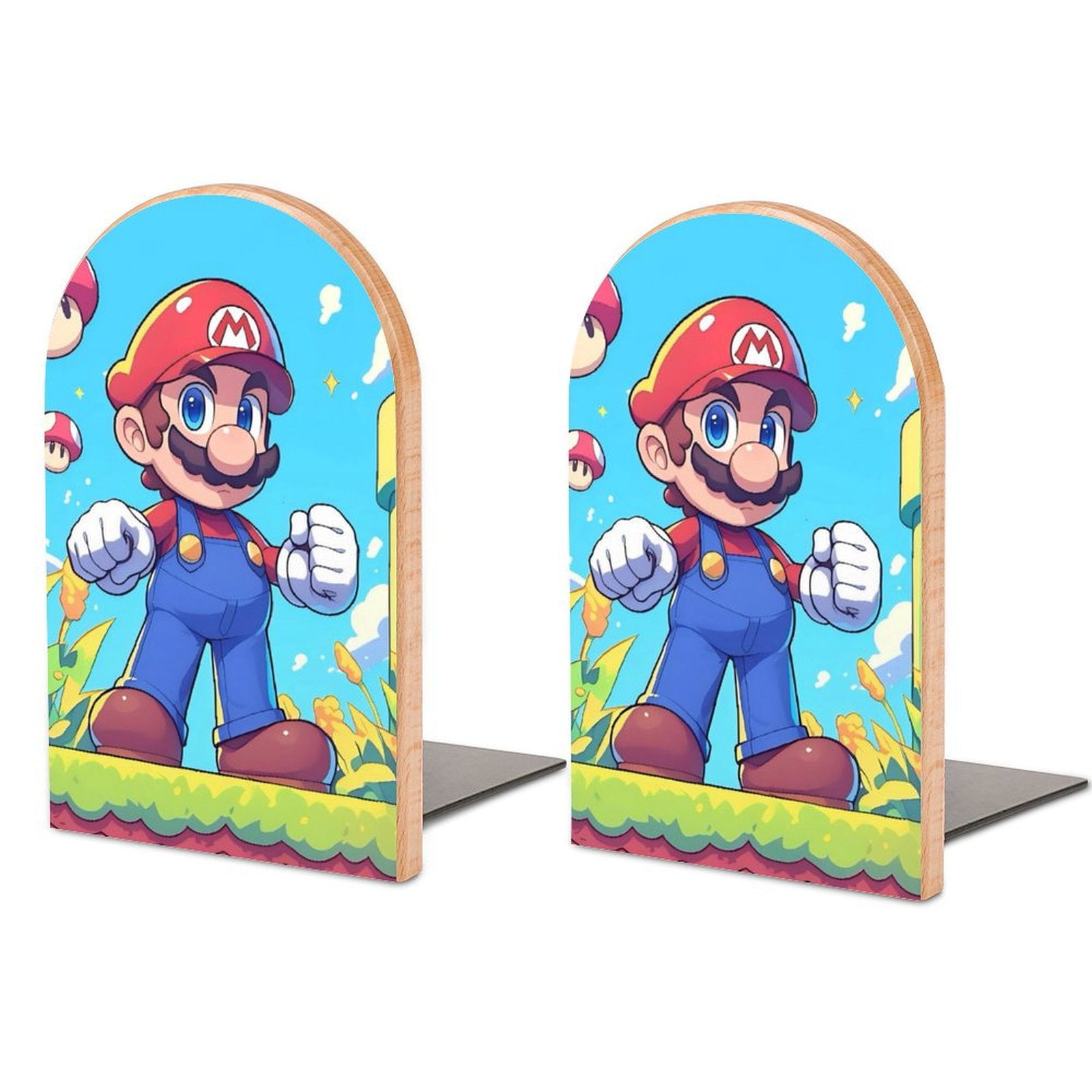 Super Mario kids bookends for shelves - Walmart.com