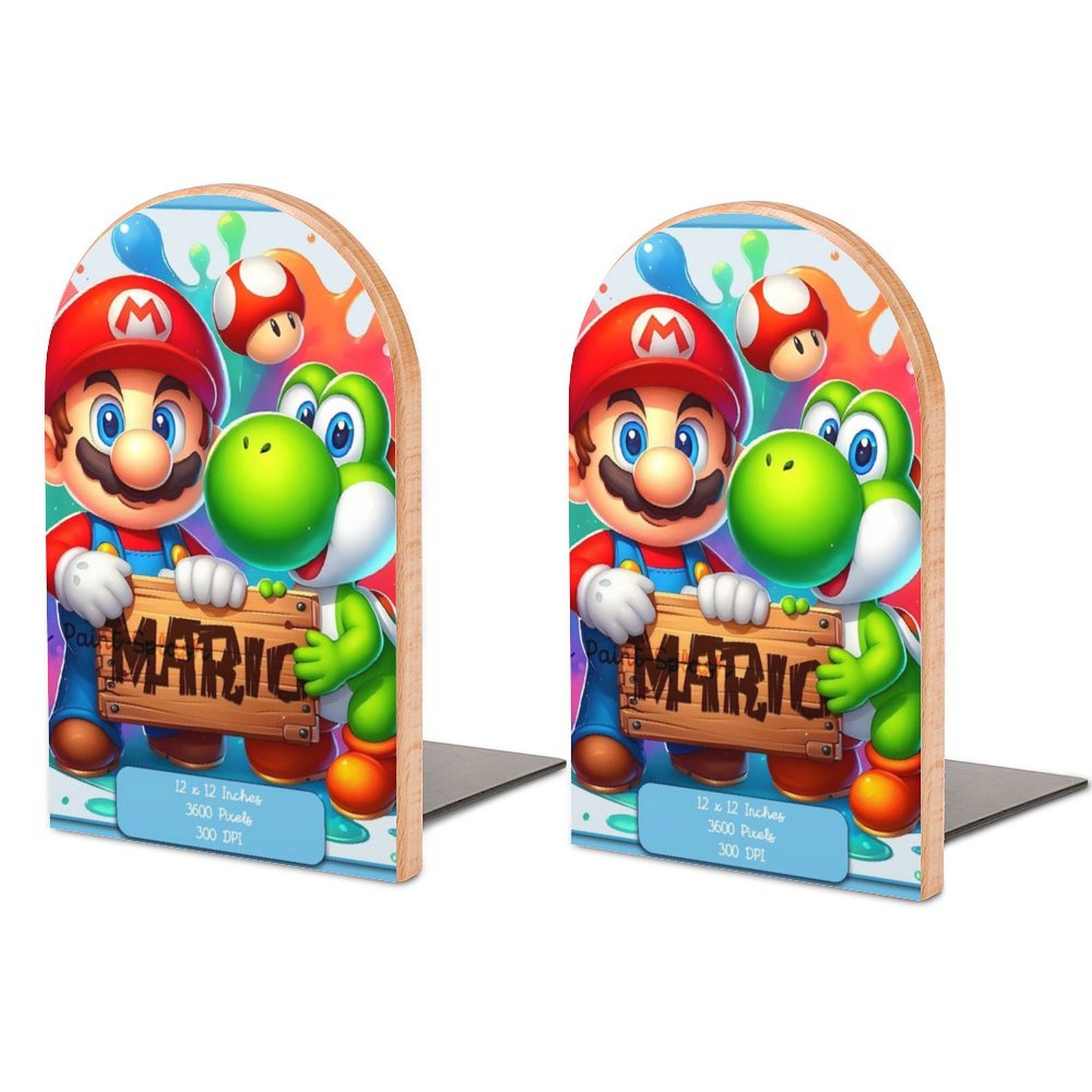 Super Mario kids bookends for shelves - Walmart.com