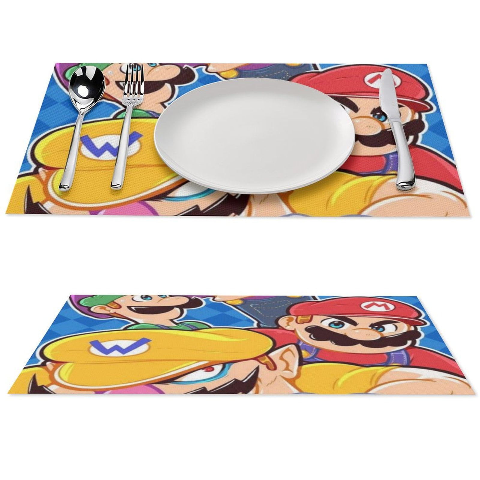 Super Mario kids plastic waterproof placemat 2 PCS - Walmart.com