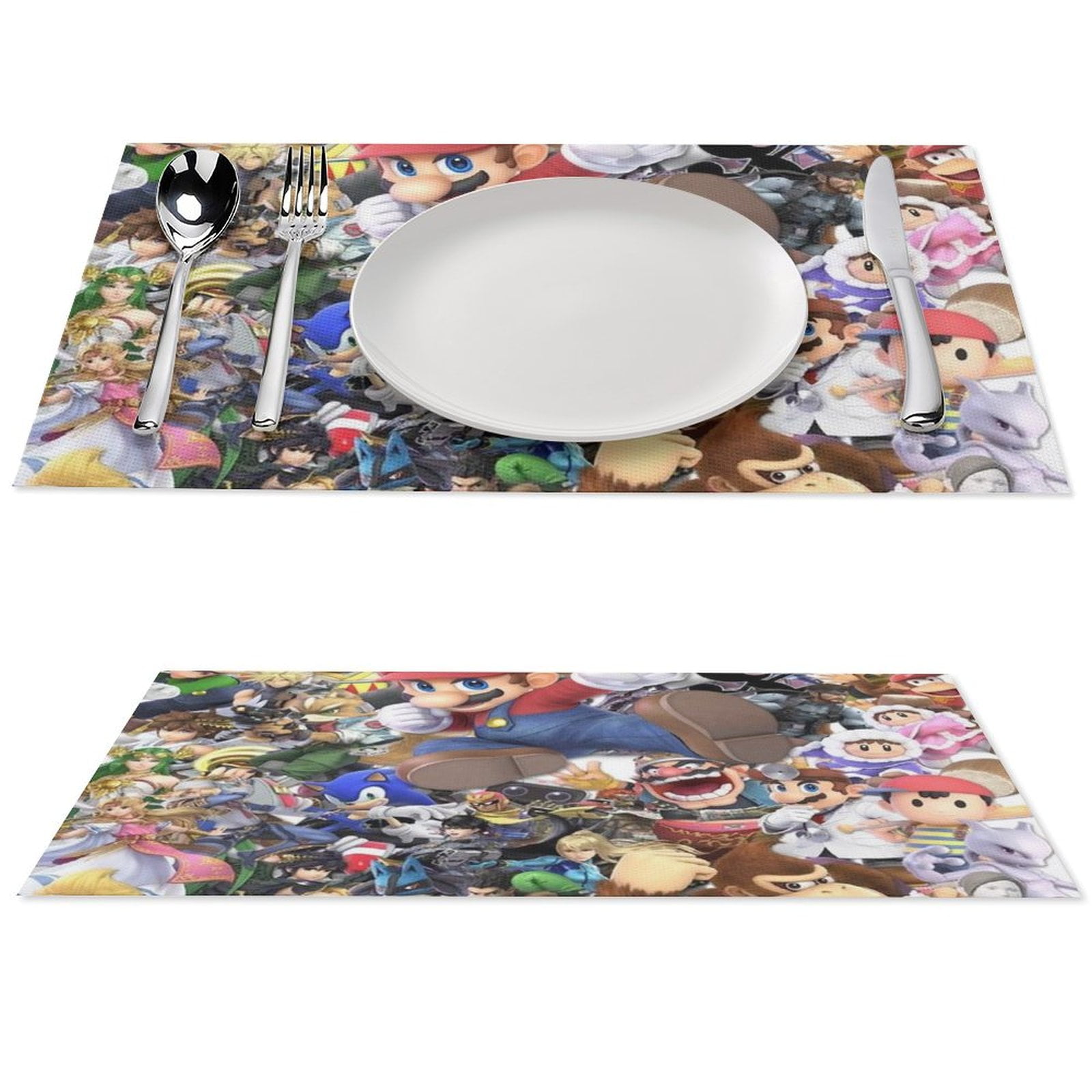 Super Mario kids plastic waterproof placemat 2 PCS - Walmart.com