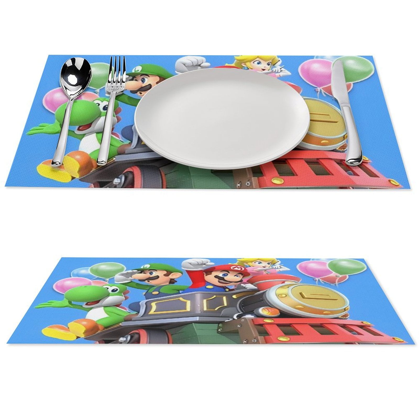 Super Mario kids plastic waterproof placemat 2 PCS - Walmart.com