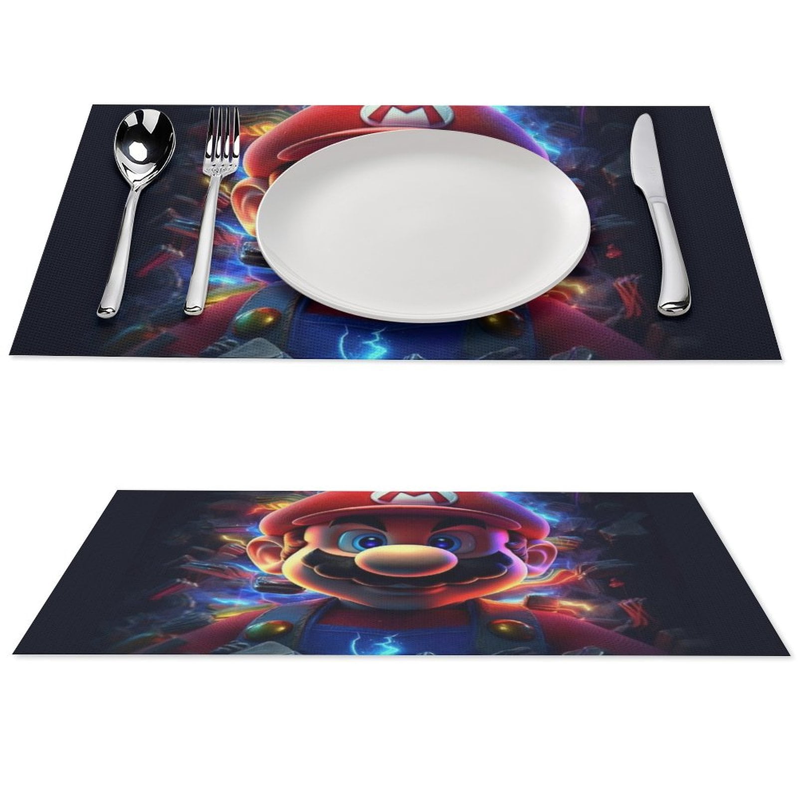 Super Mario kids plastic waterproof placemat 2 PCS - Walmart.com