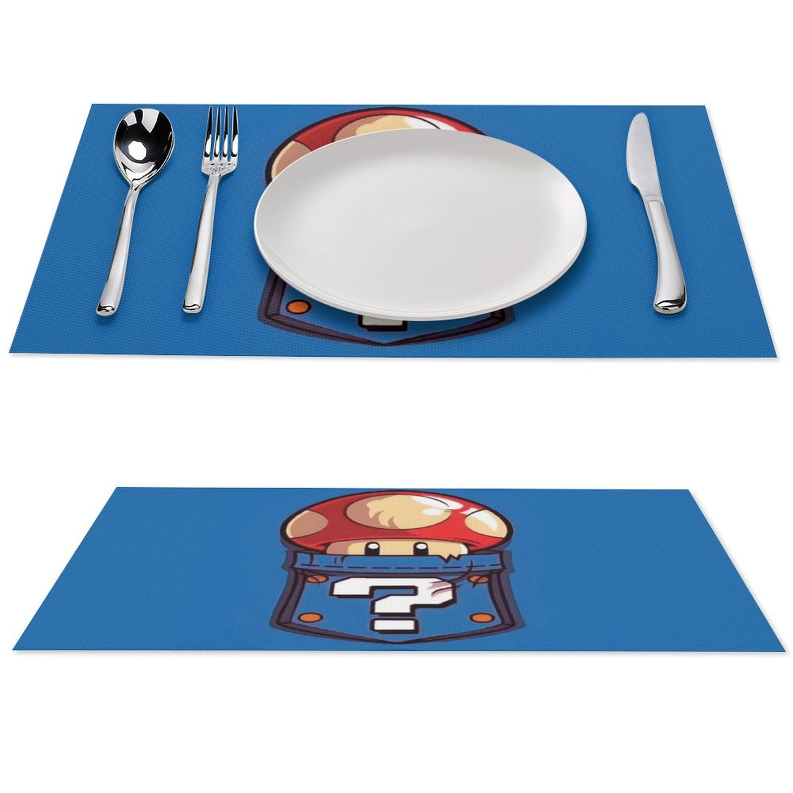 Super Mario kids plastic waterproof placemat 6 PCS - Walmart.com