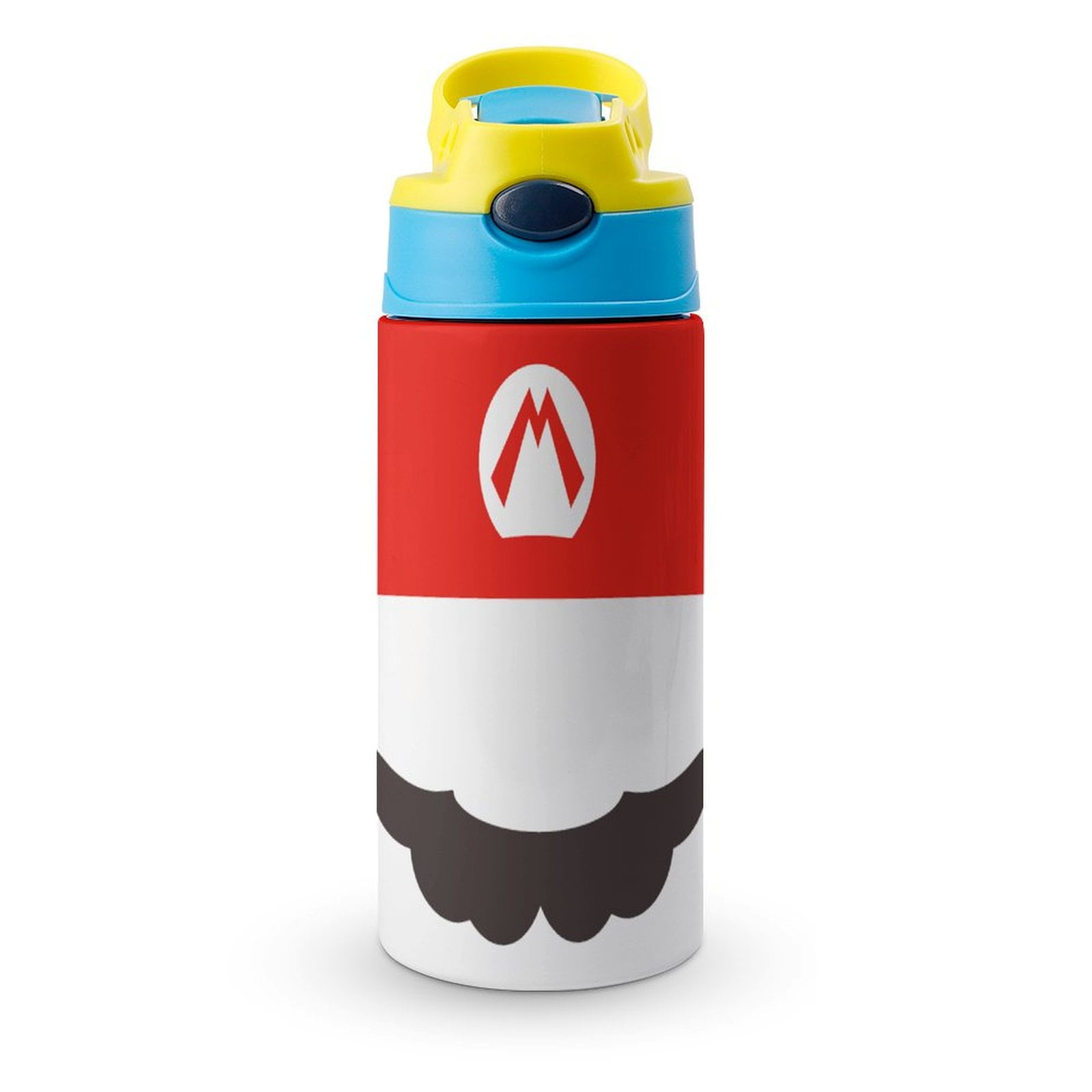 Super Mario kids stainless steel water cup with straw 350ml - Walmart.com