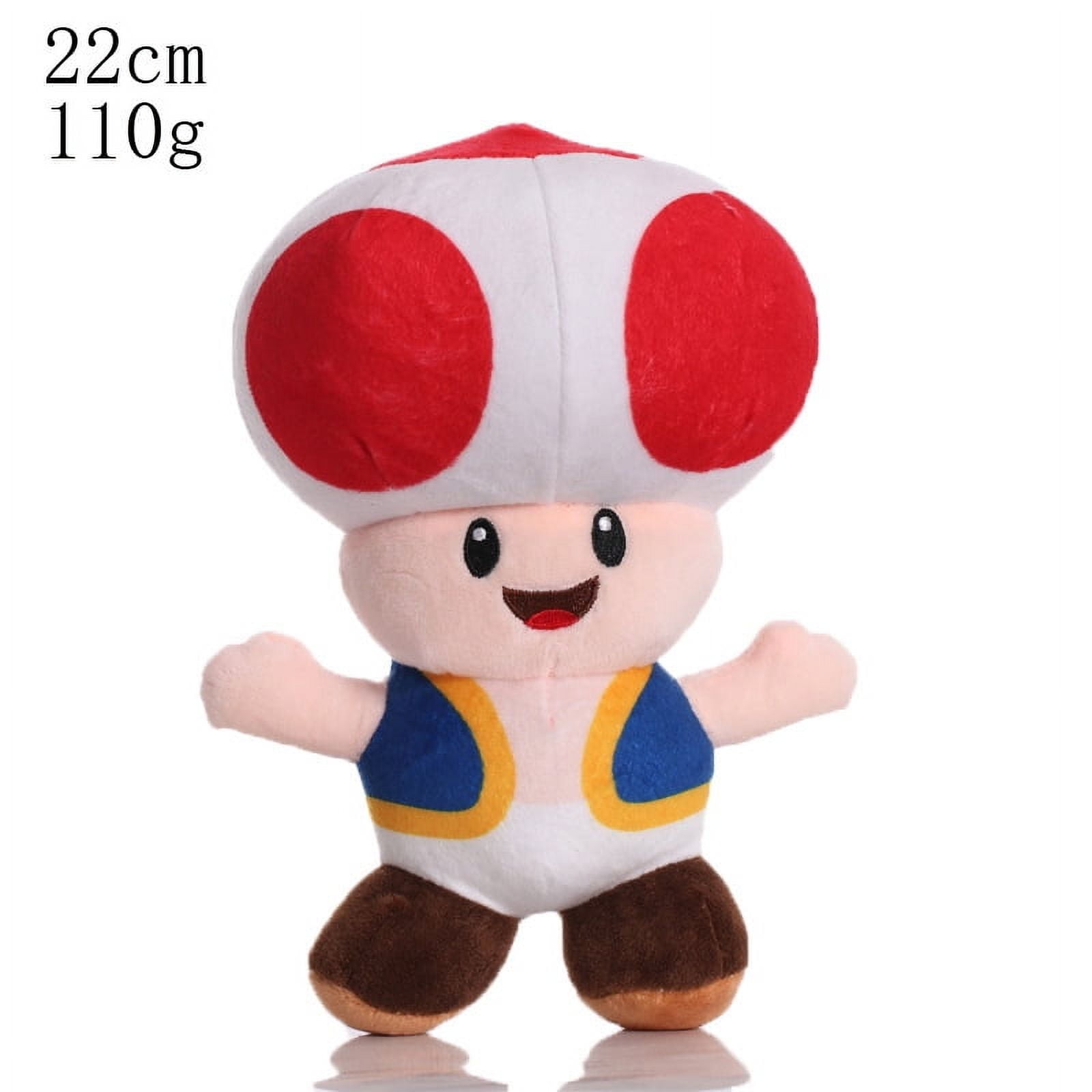Super Mario plush Mary Mario Mushroom Plush Doll 8 Inch Grabber Doll ...