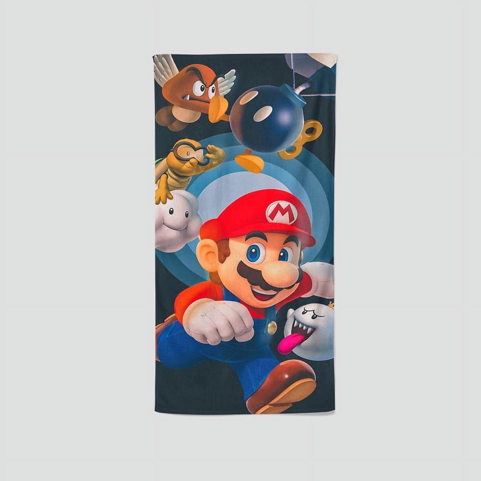 Super Mario's offers a single-sided towel with a unique design, a great ...