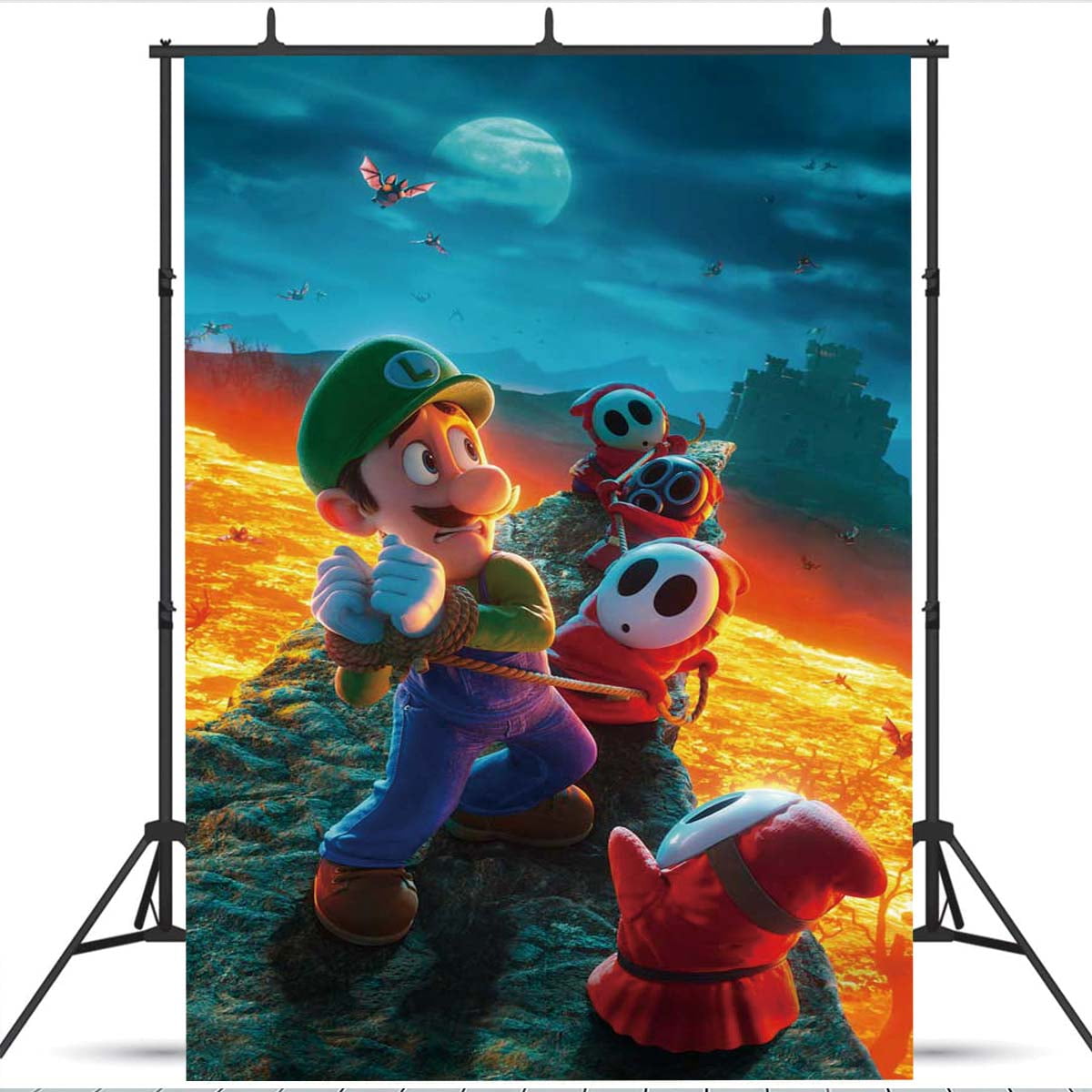 Super Mario school Background Wall Decor Taspestry Poster Banner ...