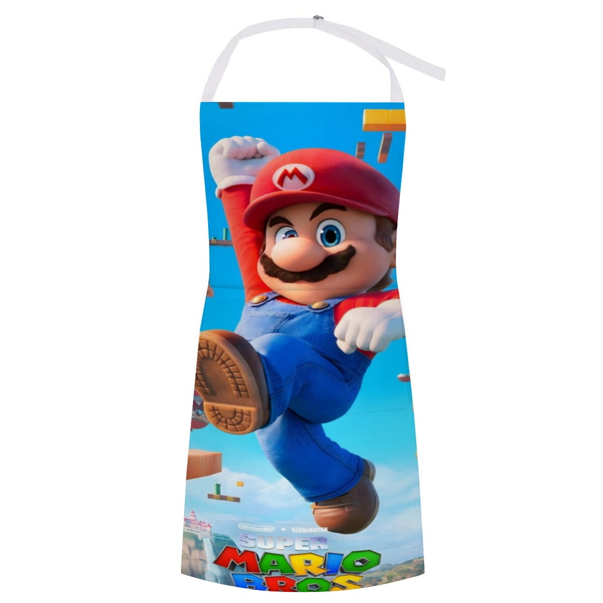 Super Mario-theme Cooking Aprons Home Essentials Grilling Kitchen ...
