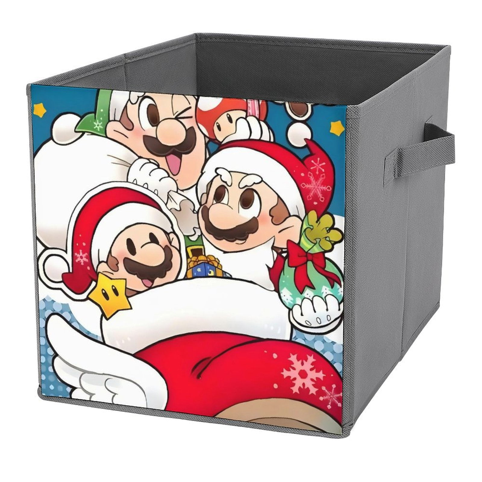 Super Mario toy storage box suitable for children's toys folding ...