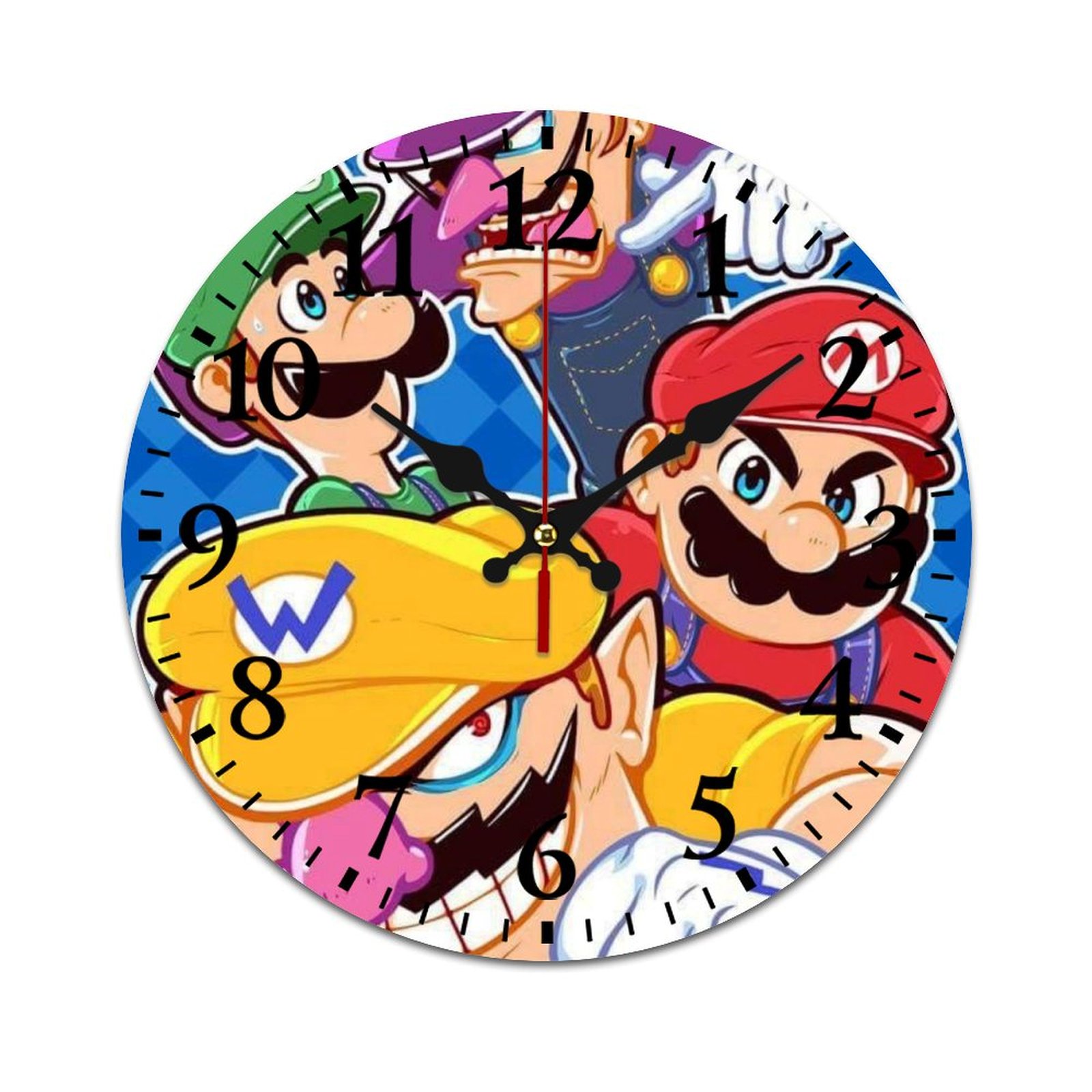 Super Mario wall clocks battery operated decorative 25cm/9.84in ...